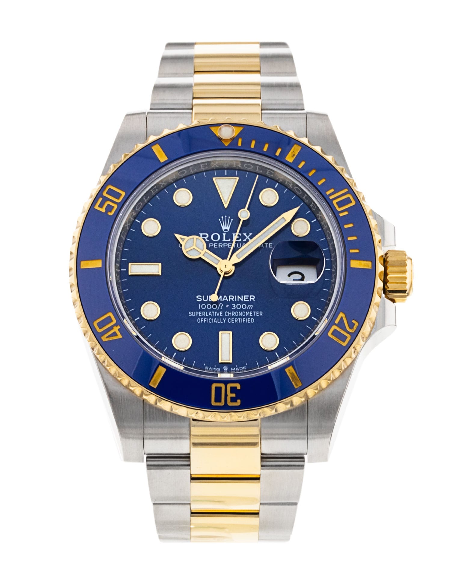Rolex Submariner 126613 LB - Blue Dial & Bracelet Strap