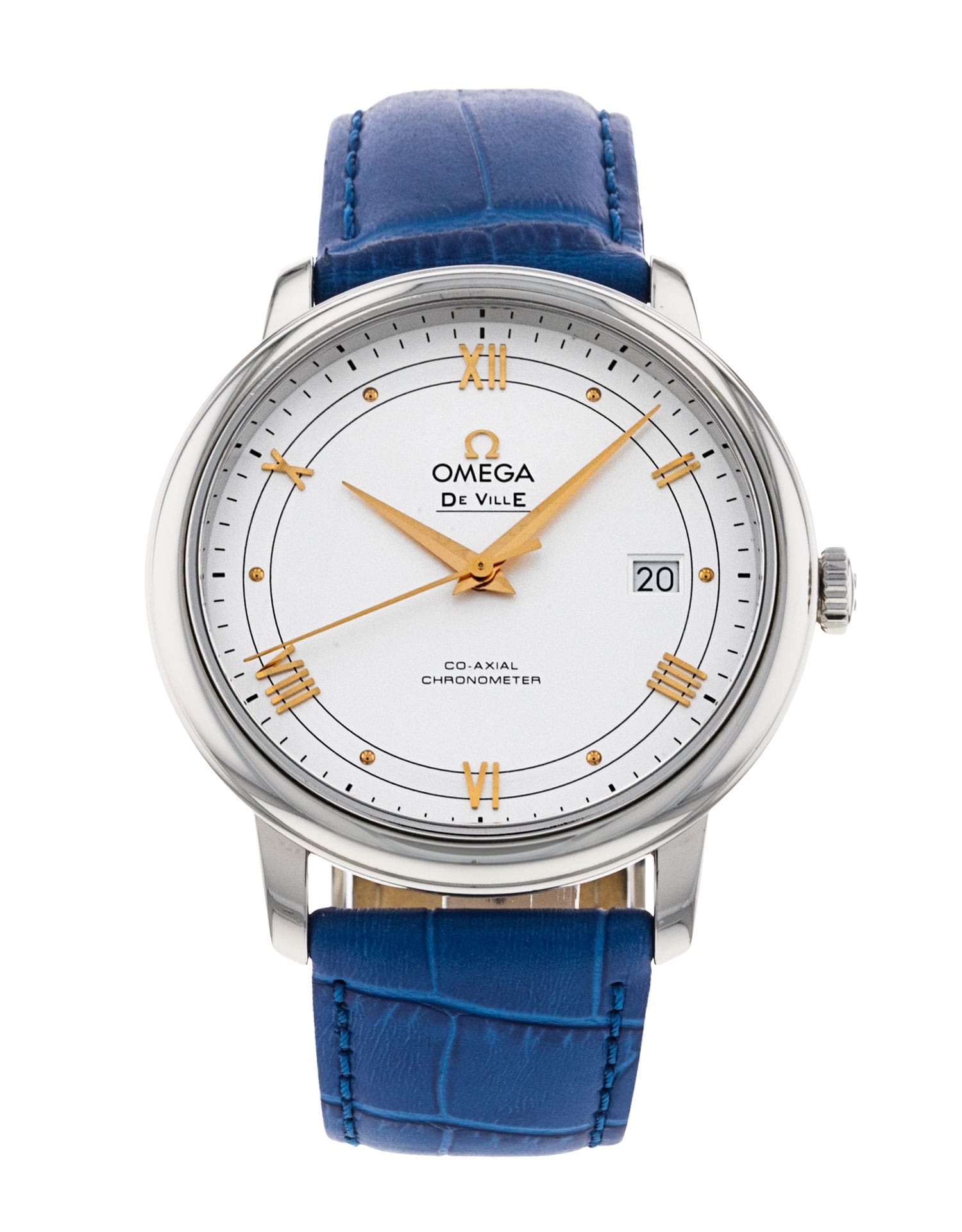 Omega De Ville Prestige - Silver Roman Numeral Dial