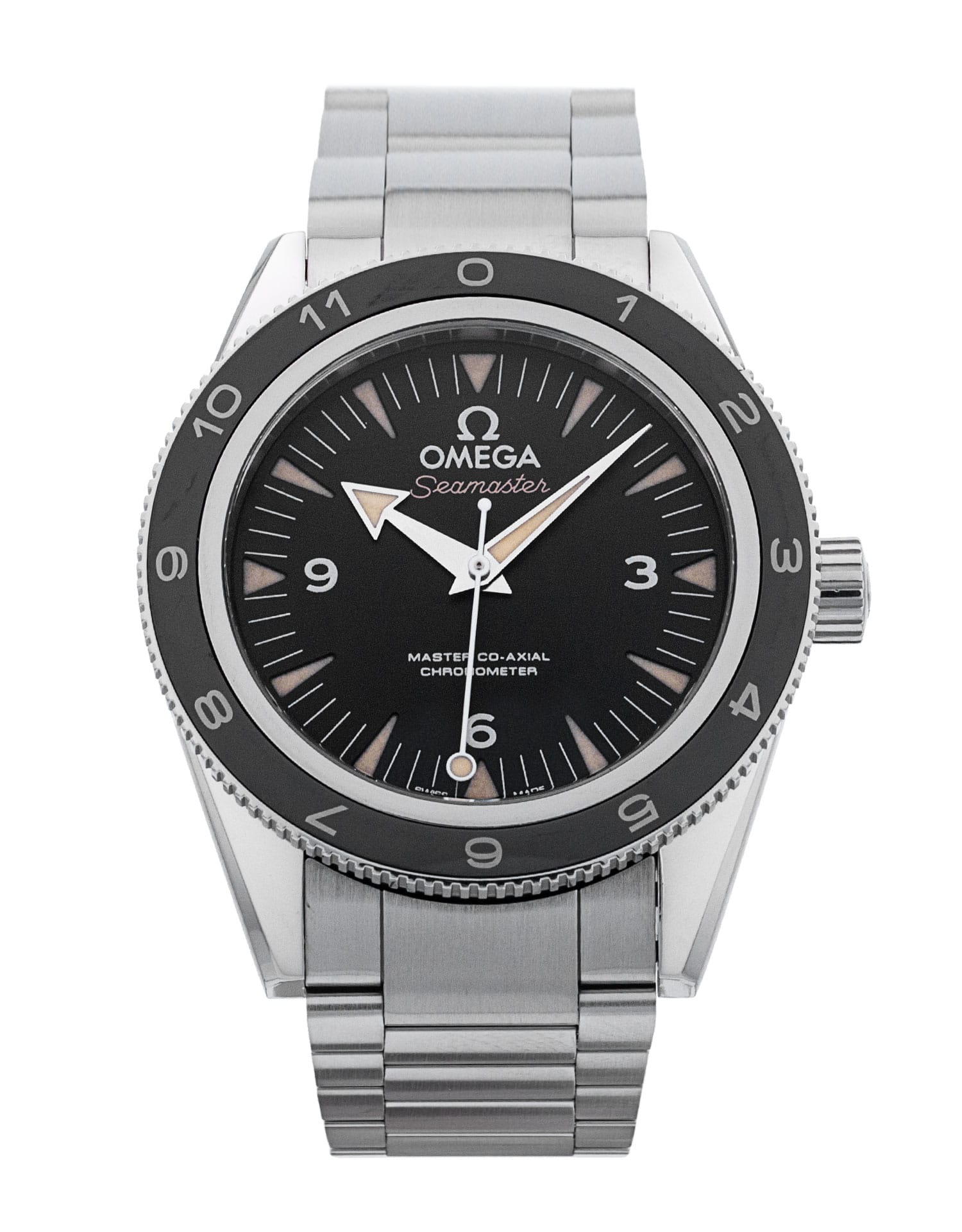 Omega Seamaster 300m - Black Quarter Arabic Dial