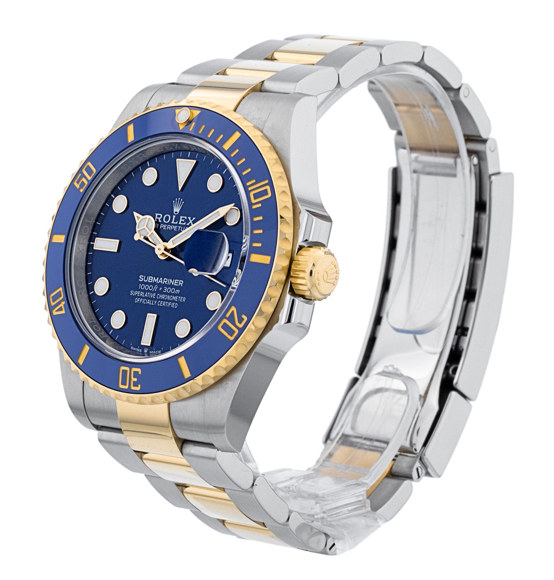 Rolex Submariner 126613 LB - Blue Dial & Bracelet Strap