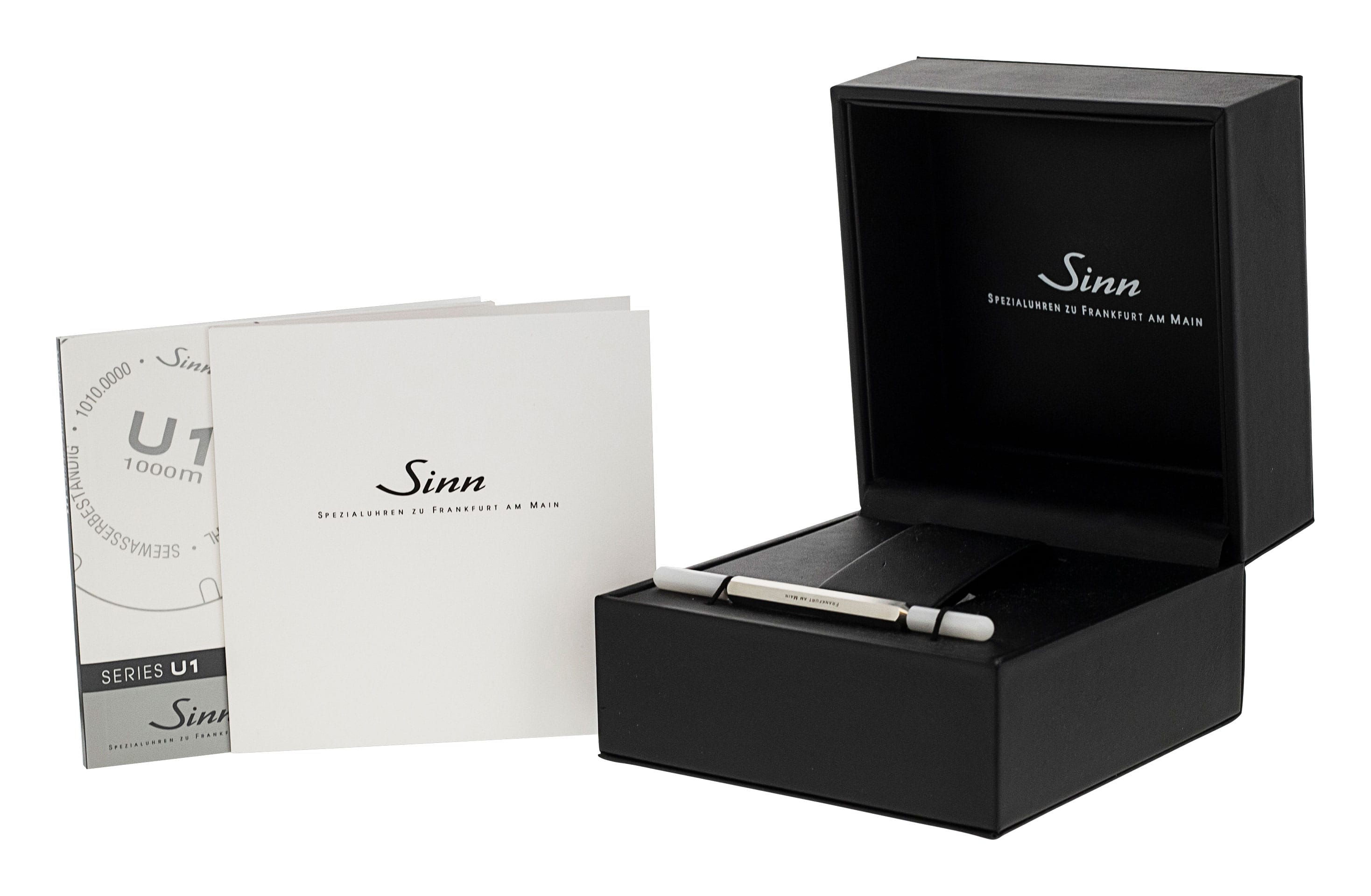 Sinn U1 1010.0102 - Blue Dial & Rubber Strap