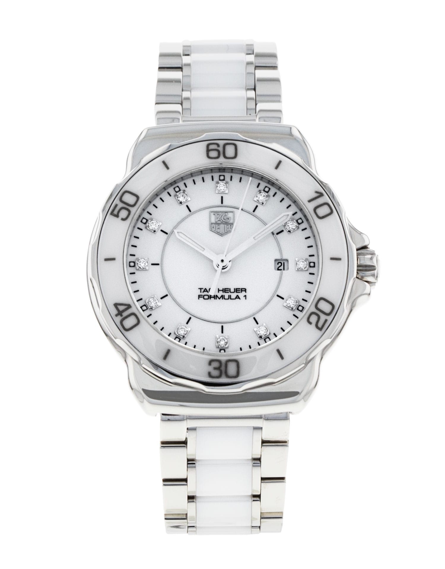 Tag Heuer Formula 1 Sparkling - White Diamond Dial