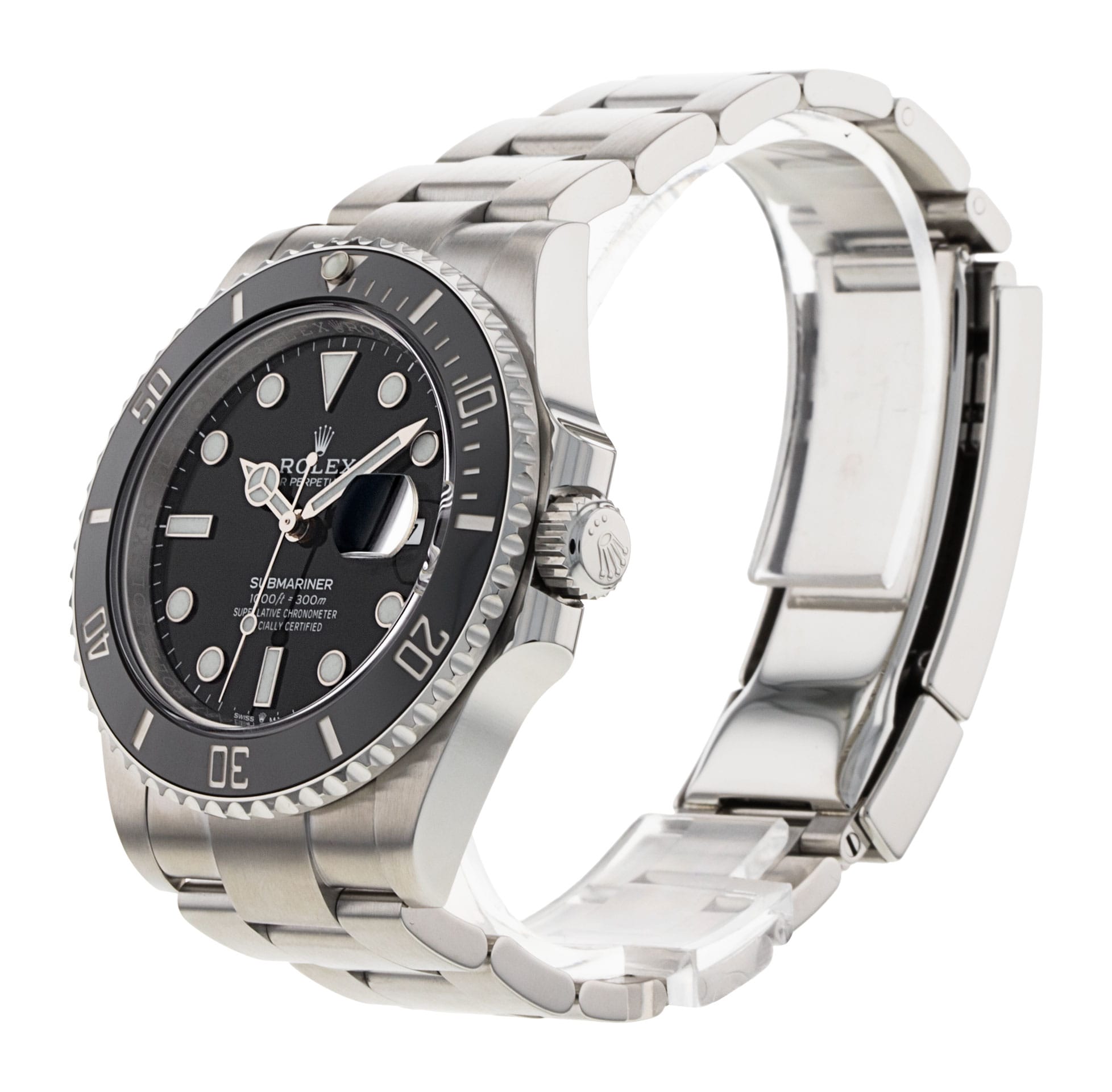 Rolex Submariner 126610 LN - Black Dial & Bracelet Strap