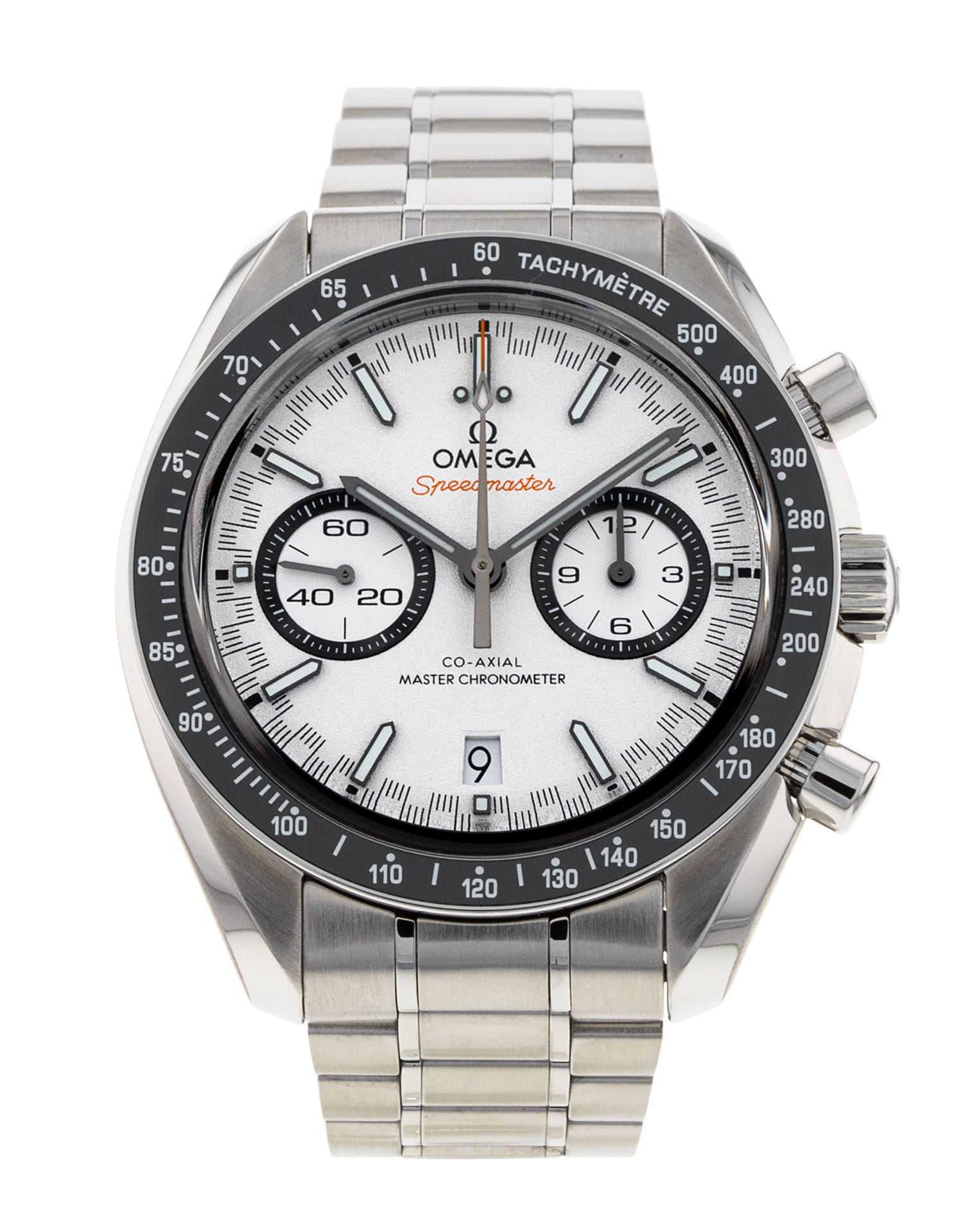 Omega Speedmaster Racing - White Baton Dial & Bracelet Strap