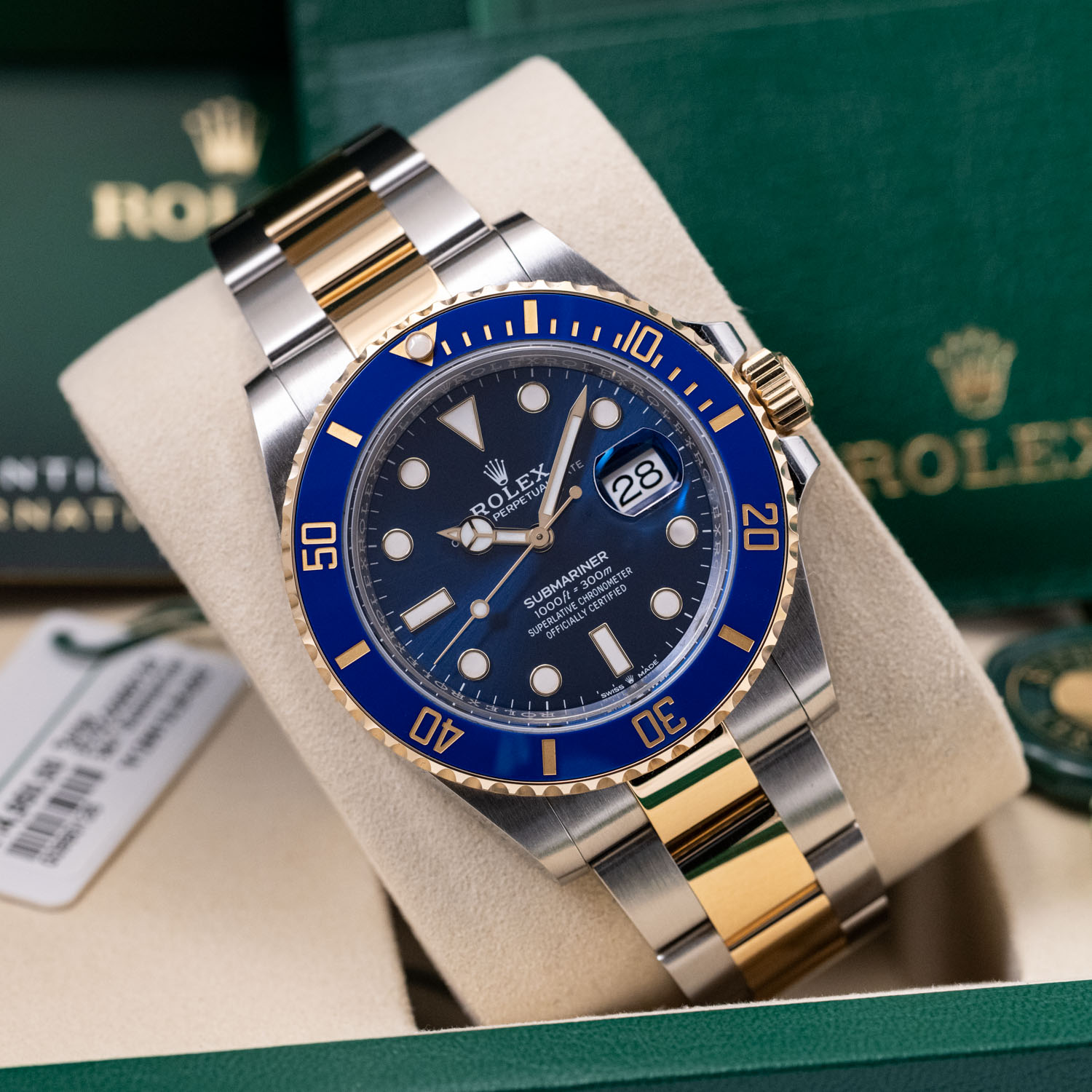 Rolex Submariner 126613 LB - Blue Dial & Bracelet Strap