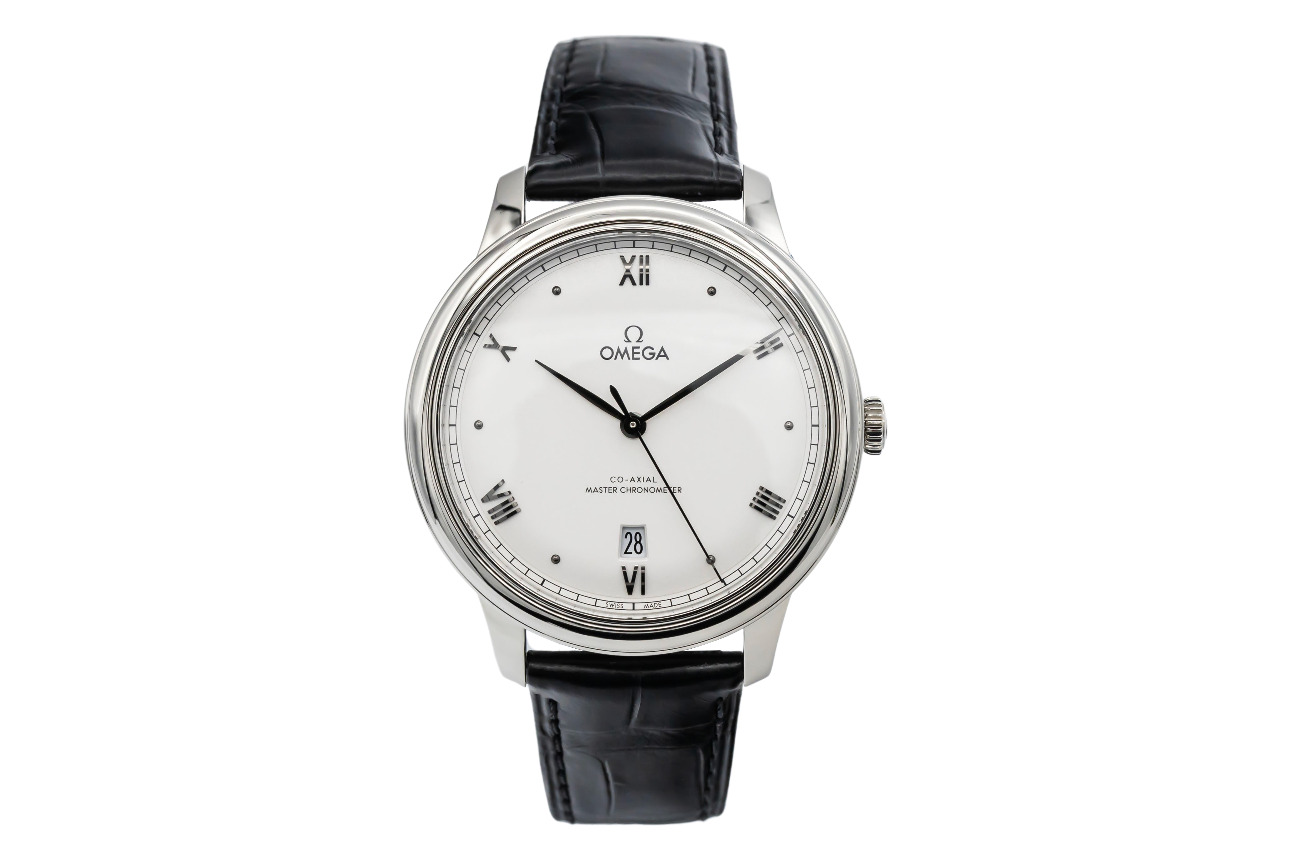 Omega De Ville Prestige - Silver Roman Numeral Dial