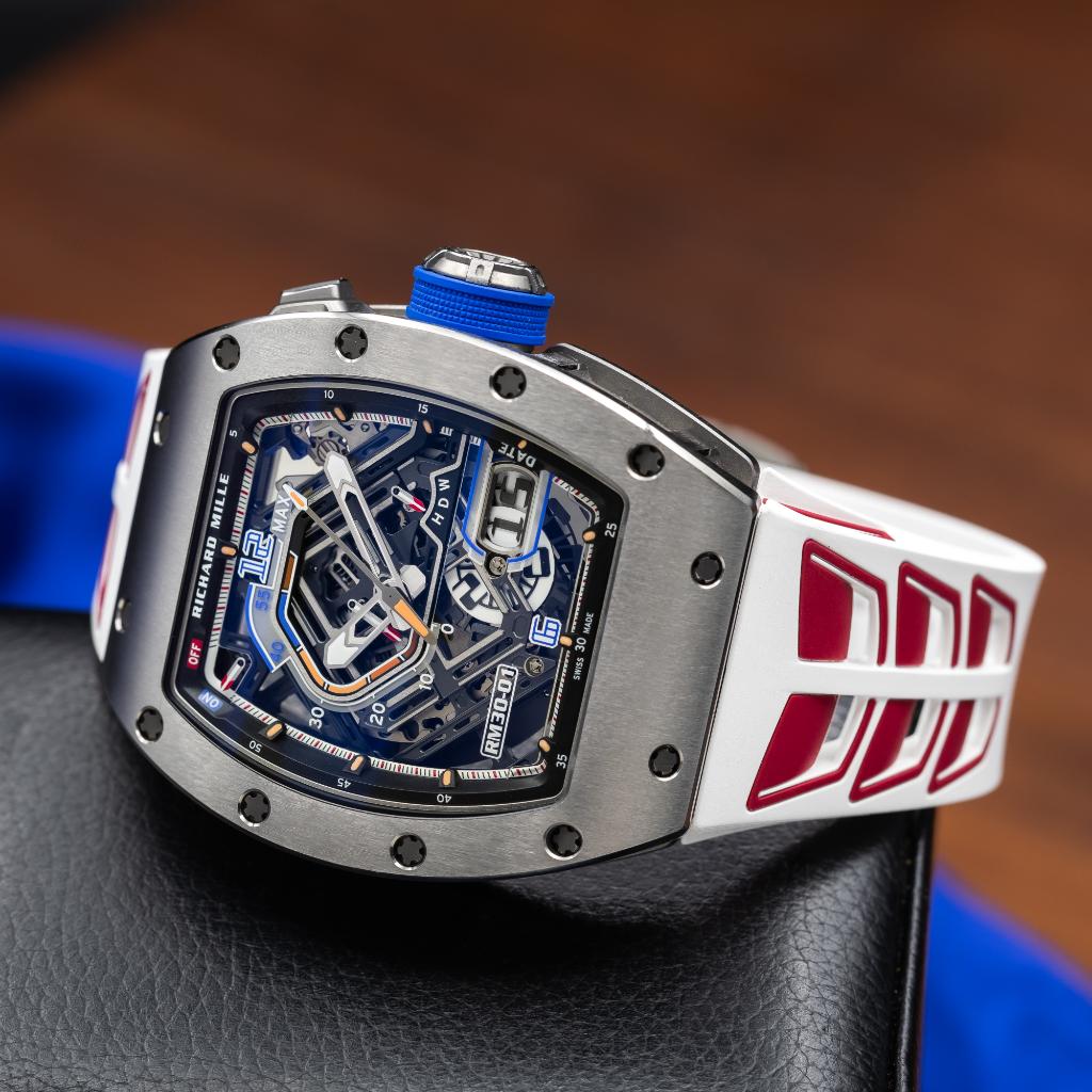 Richard Mille RM030 RM30-01 - Skeleton Dial & Rubber Strap