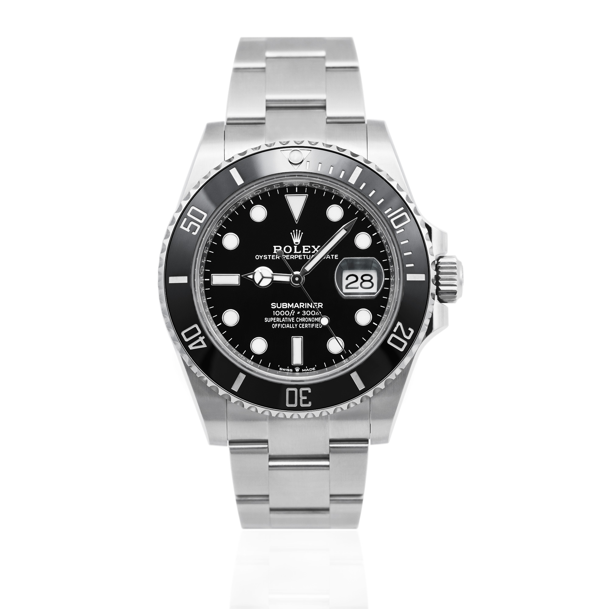 Rolex Submariner 126610 LN - Black Dial & Bracelet Strap