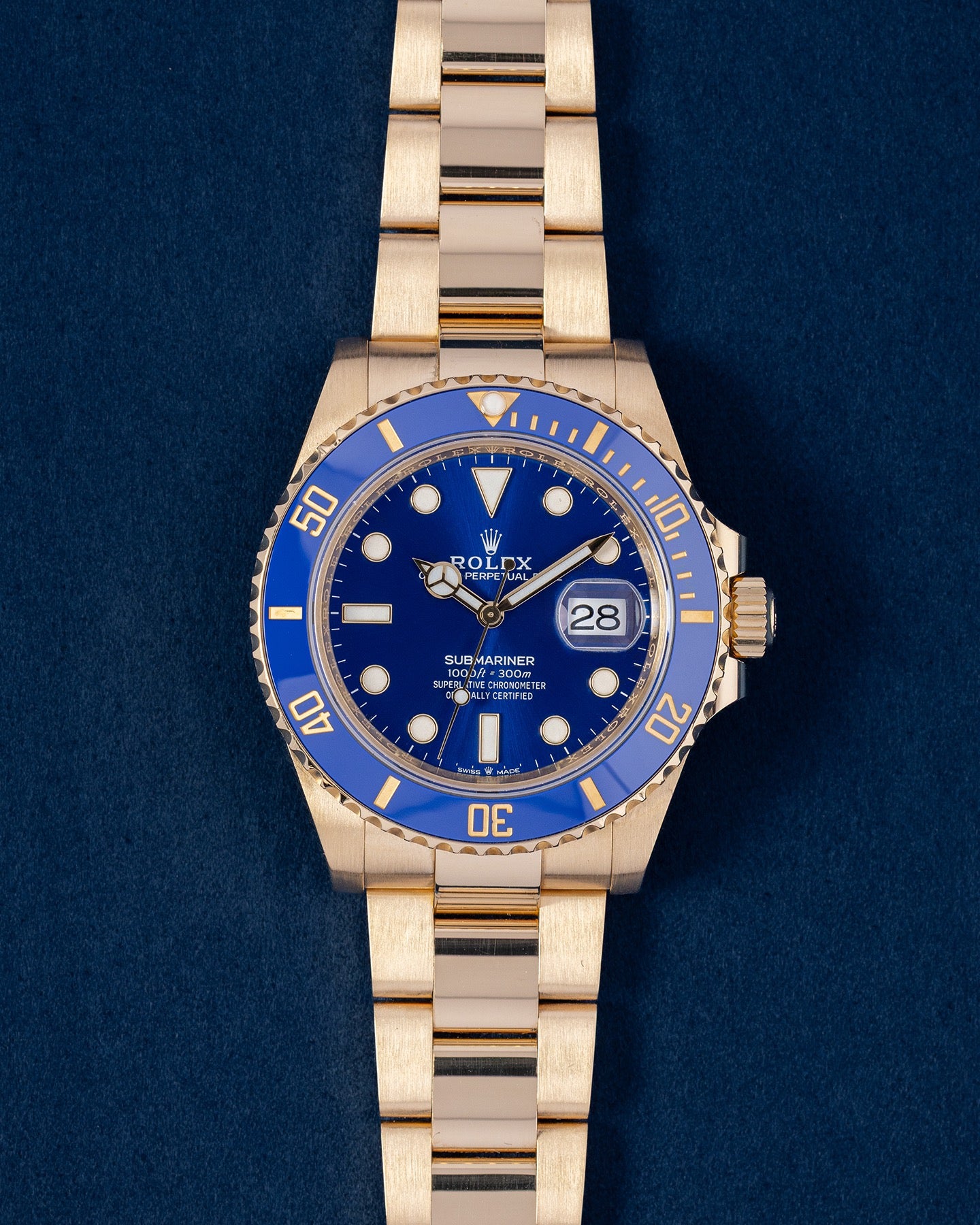 Rolex Submariner 126618 LB - Blue Dial & Bracelet Strap