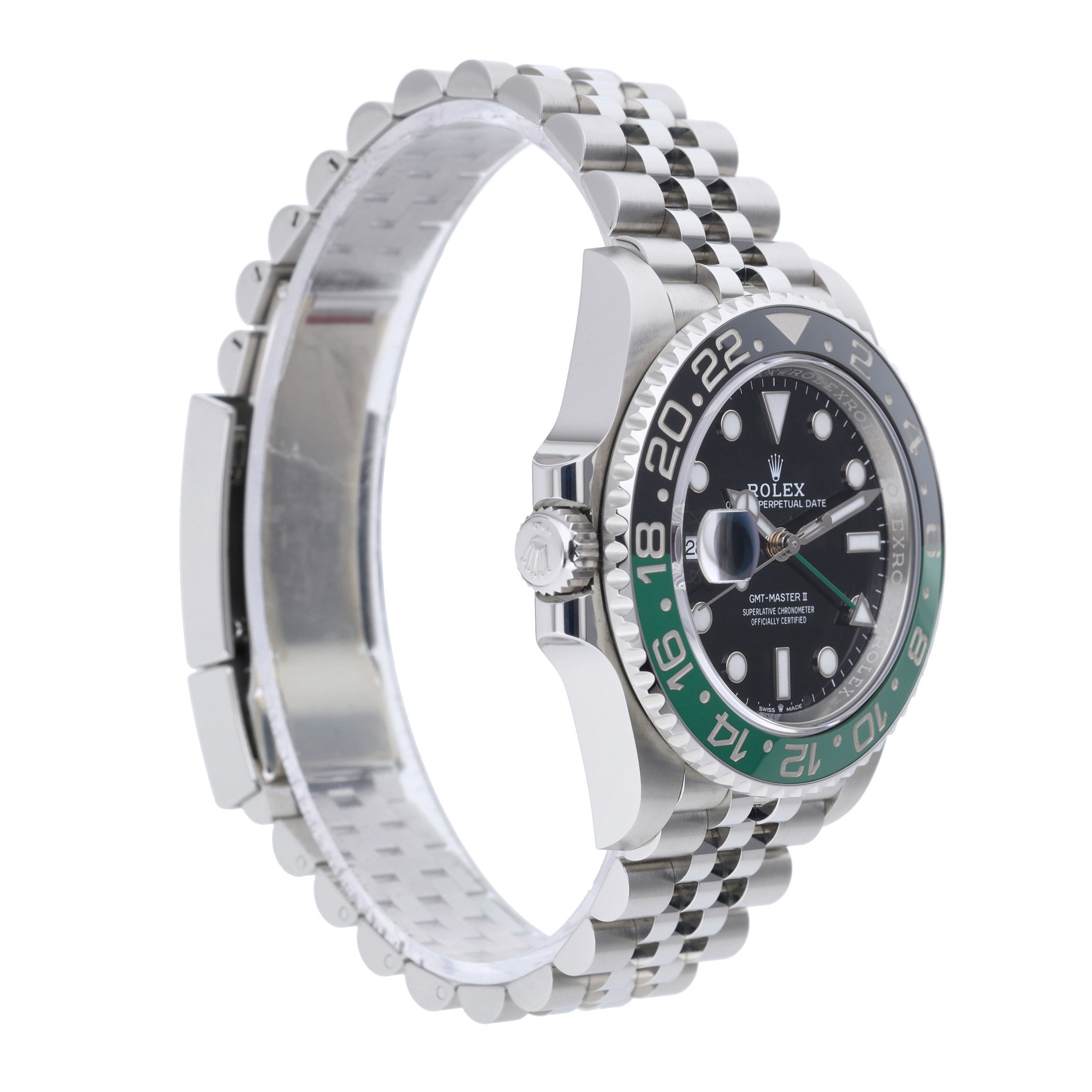 Rolex GMT Master II Sprite - Black Dial & Bracelet Strap