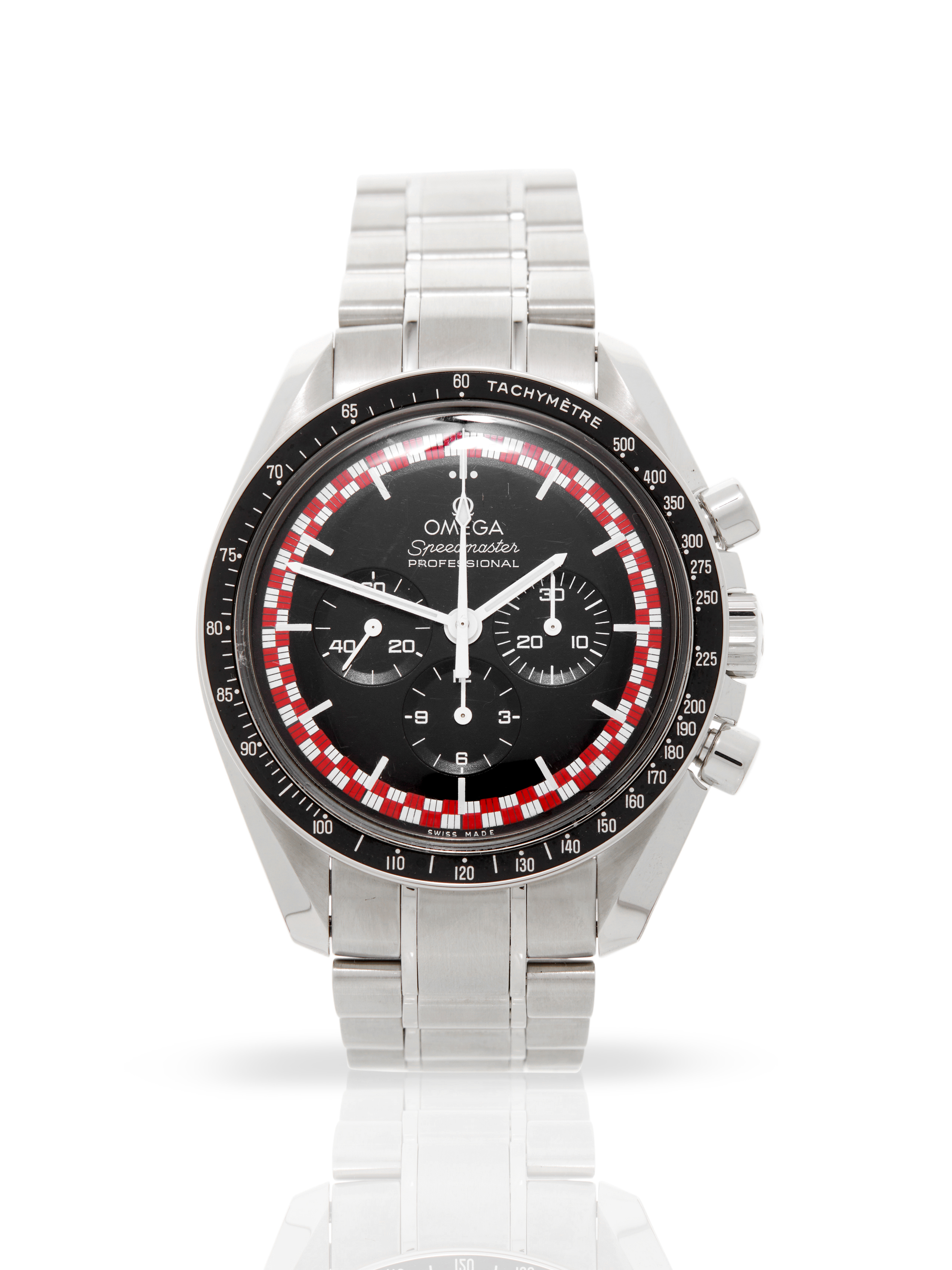Omega Speedmaster Moonwatch - Black Dial & Bracelet Strap