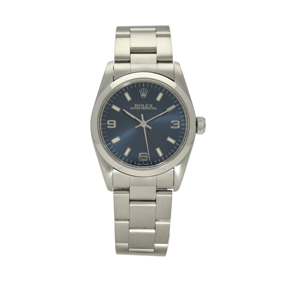 Rolex Oyster Perpetual - Black Quarter Arabic Dial