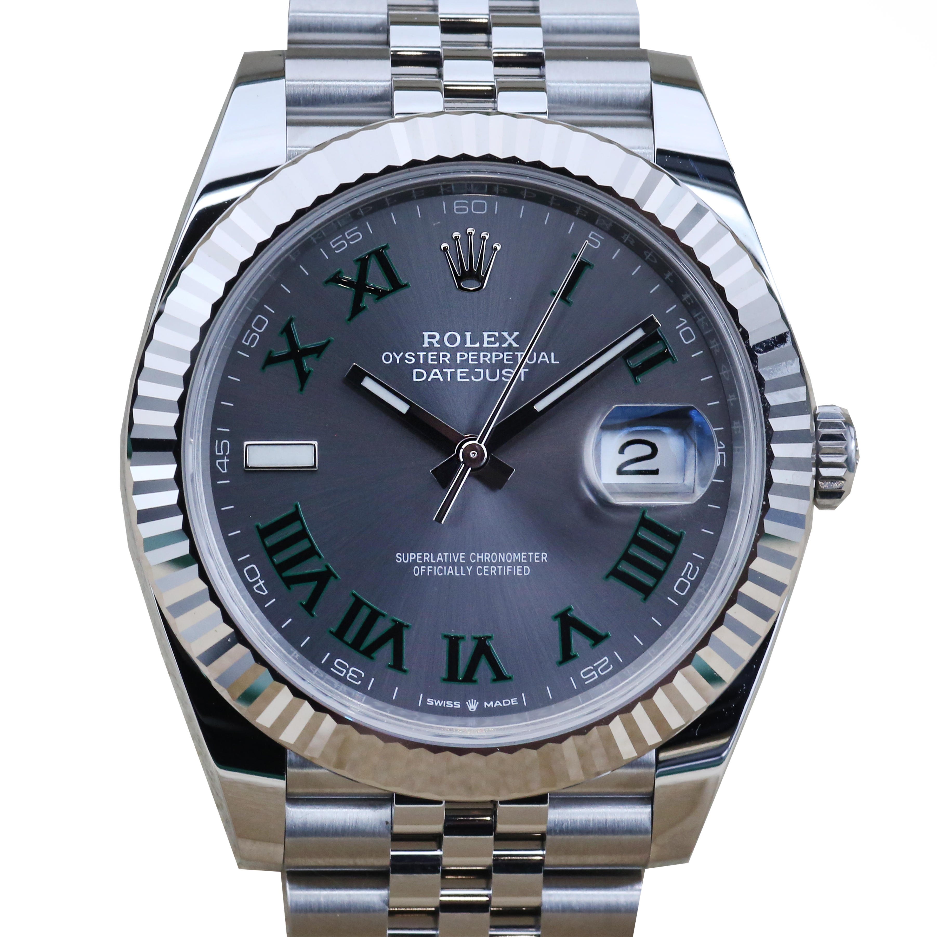 Rolex Datejust 41 - Slate Roman Numeral Dial