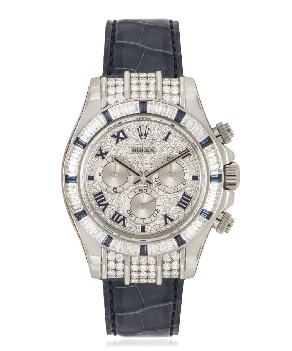 Rolex Daytona - Diamond Paved Roman Numeral Dial