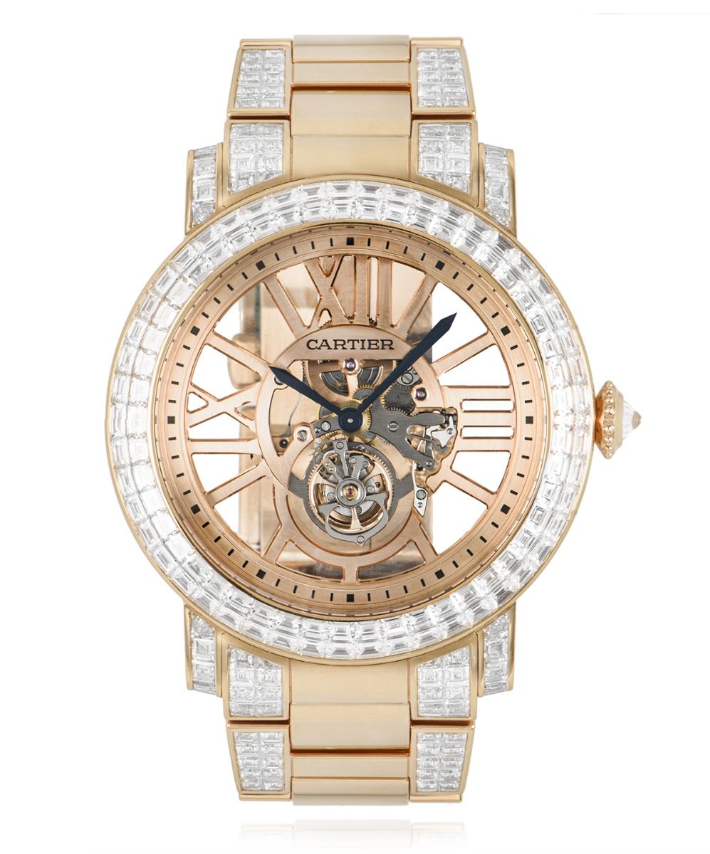 Cartier Rotonde De Cartier - Skeleton Dial & Bracelet Strap