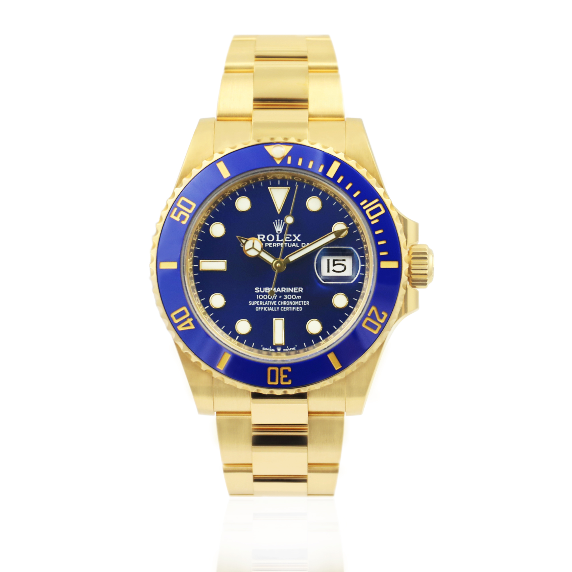 Rolex Submariner 126618 LB - Blue Dial & Bracelet Strap