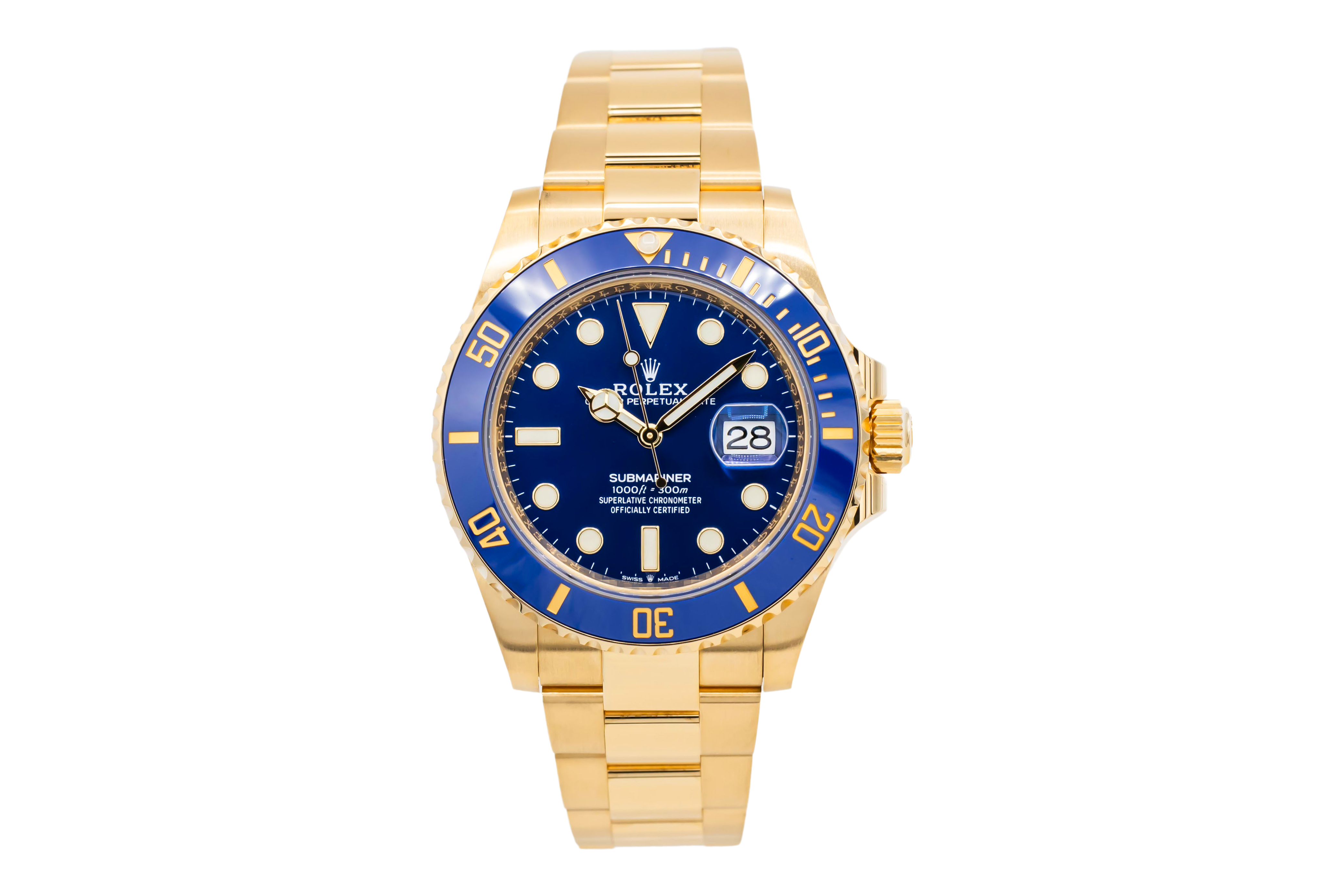 Rolex Submariner 126618 LB - Blue Dial & Bracelet Strap