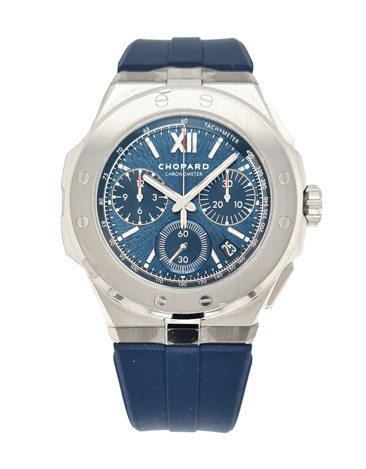 Chopard Alpine Eagle 298609-3003 - Blue Dial & Rubber Strap