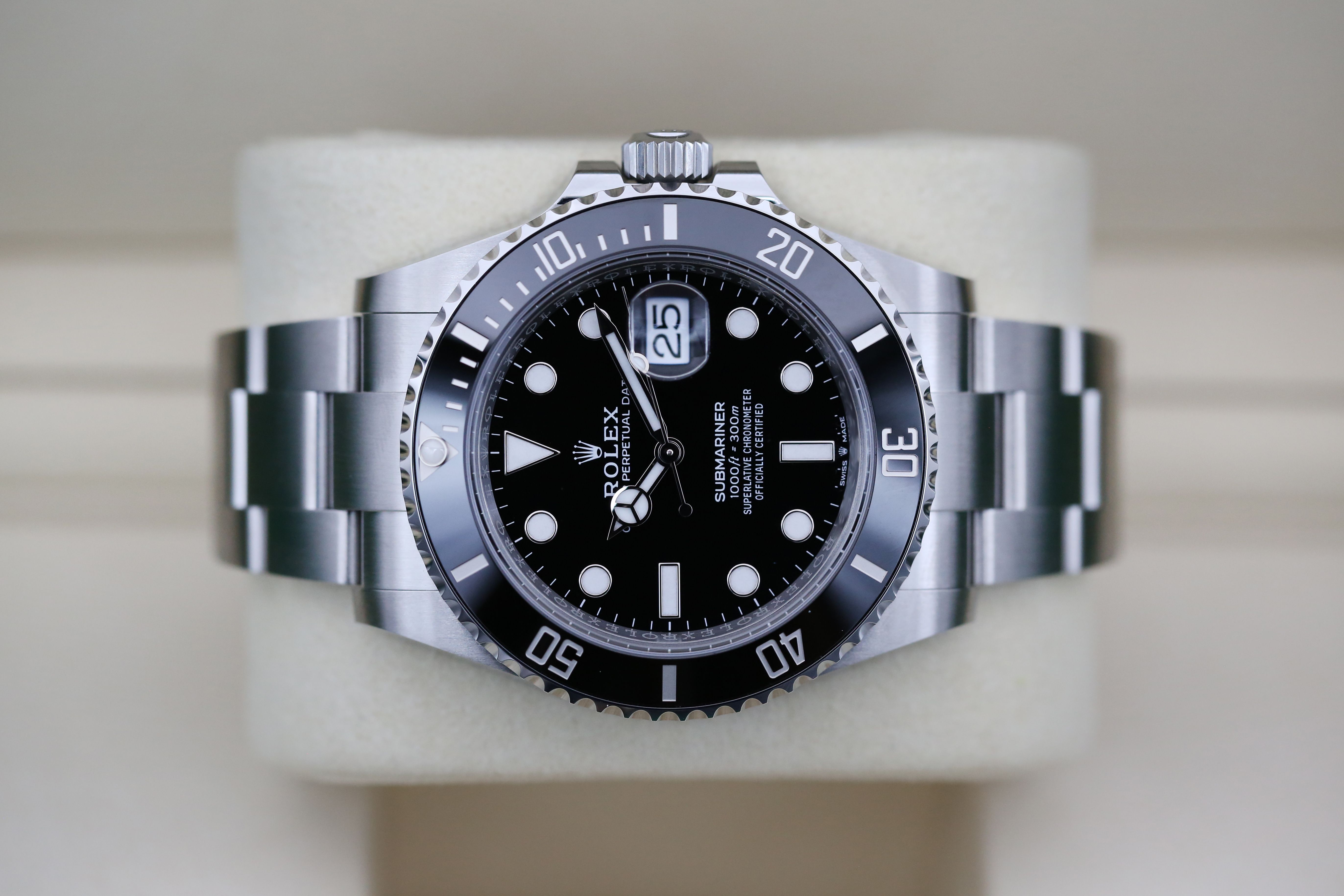 Rolex Submariner 126610 LN - Black Dial & Bracelet Strap