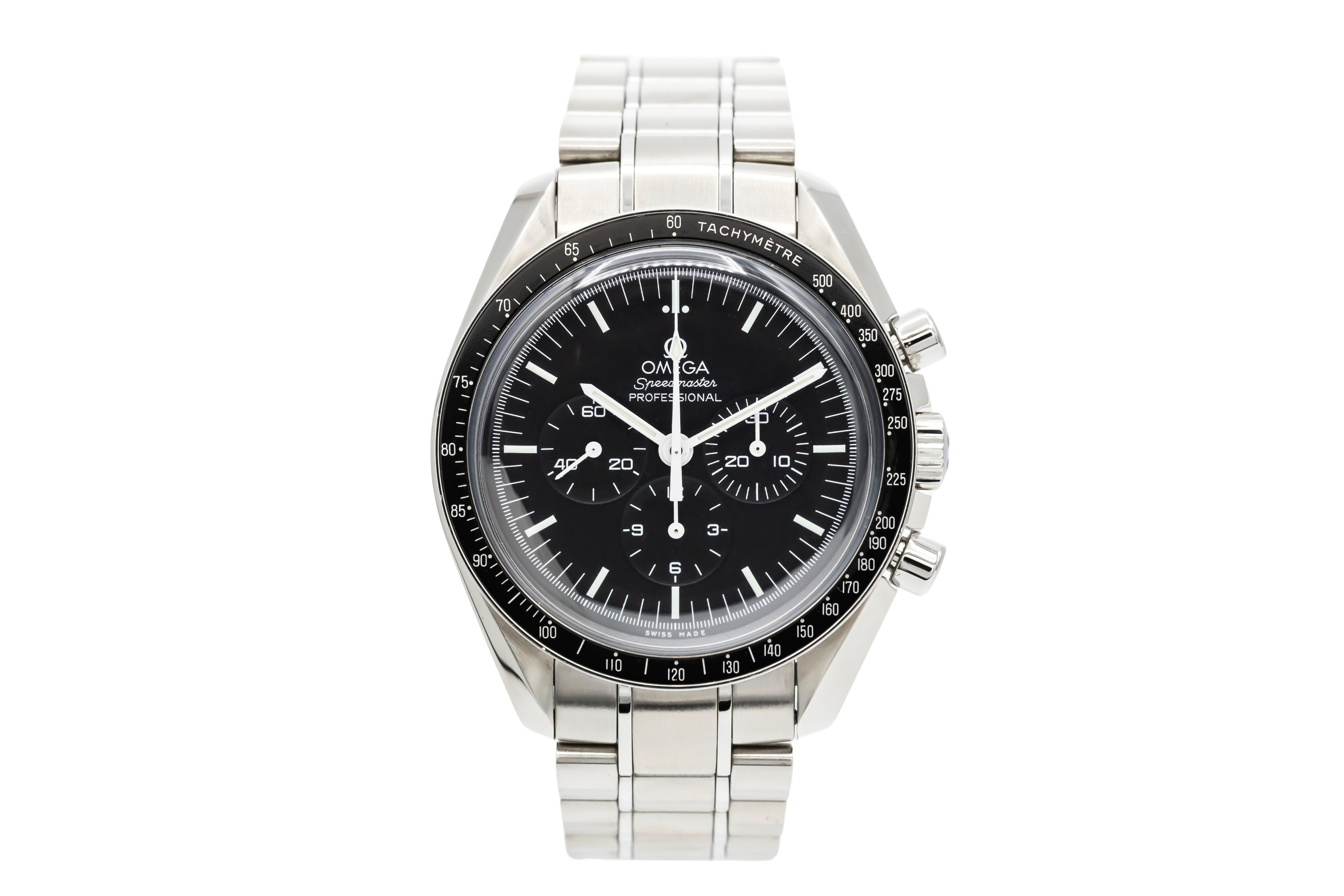 Omega Speedmaster Moonwatch - Black Baton Dial