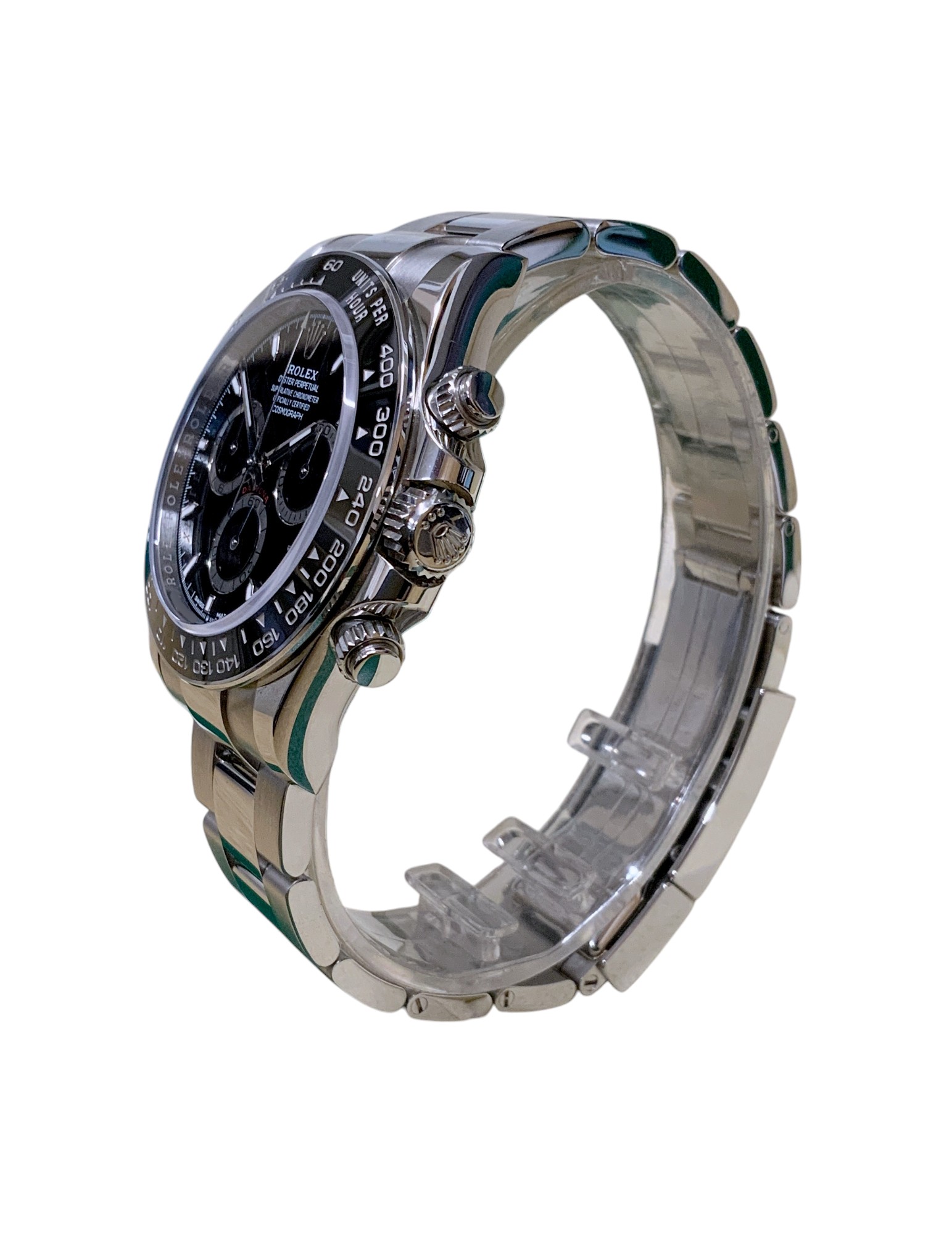 Rolex Daytona 126500 LN - Black Dial & Bracelet Strap