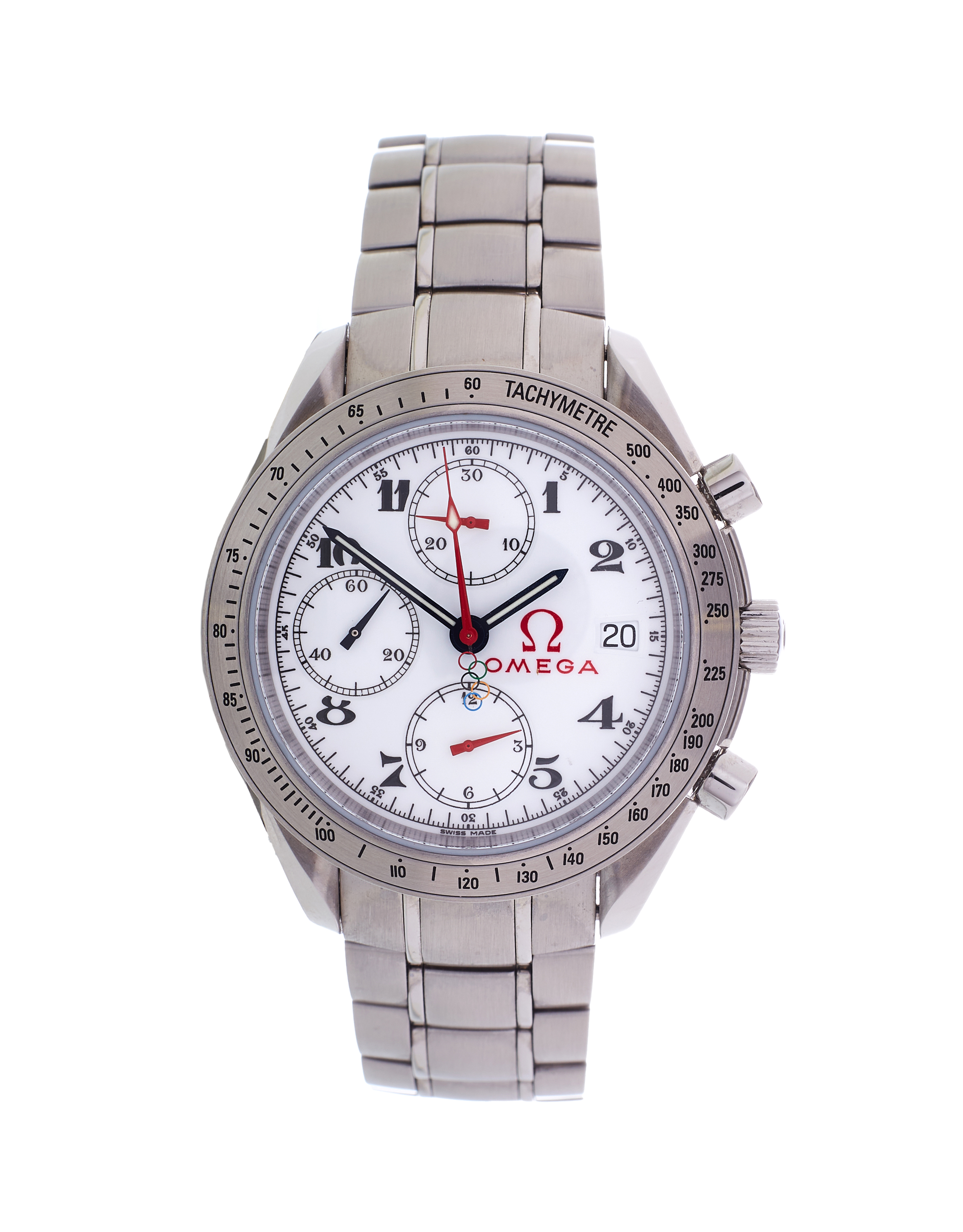 Omega Olympic Speedmaster - Silver Arabic Dial