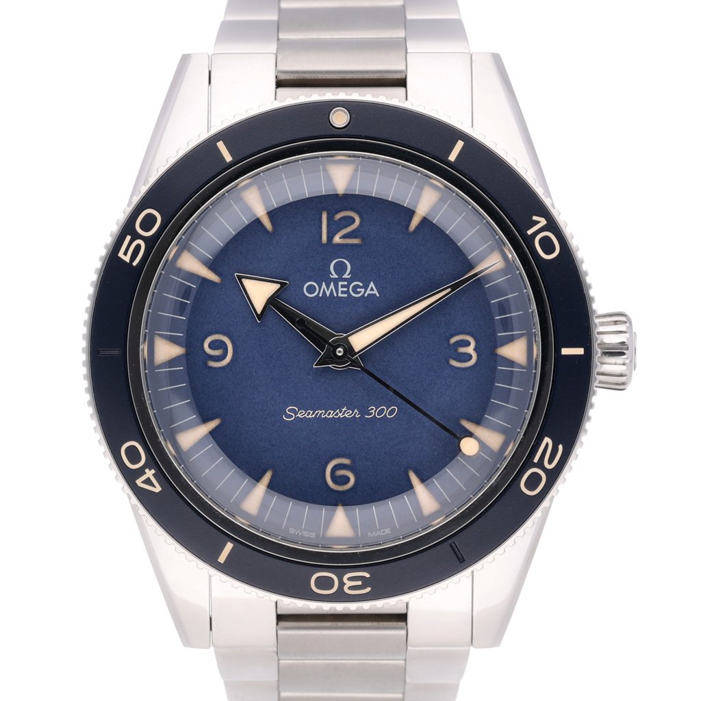 Omega Seamaster 300 - Blue Quarter Arabic Dial