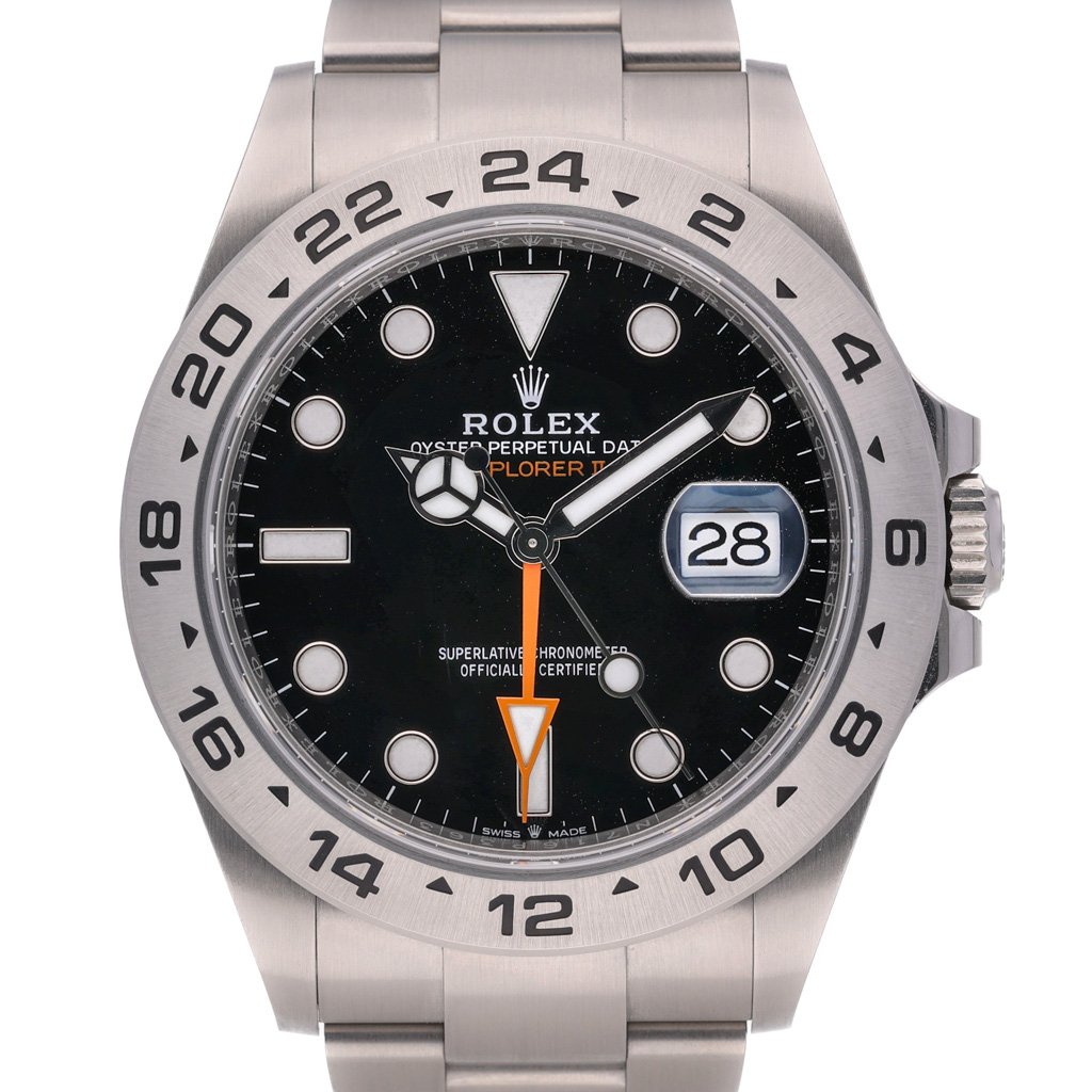 Rolex Explorer II 226570 - Black Dial & Bracelet Strap