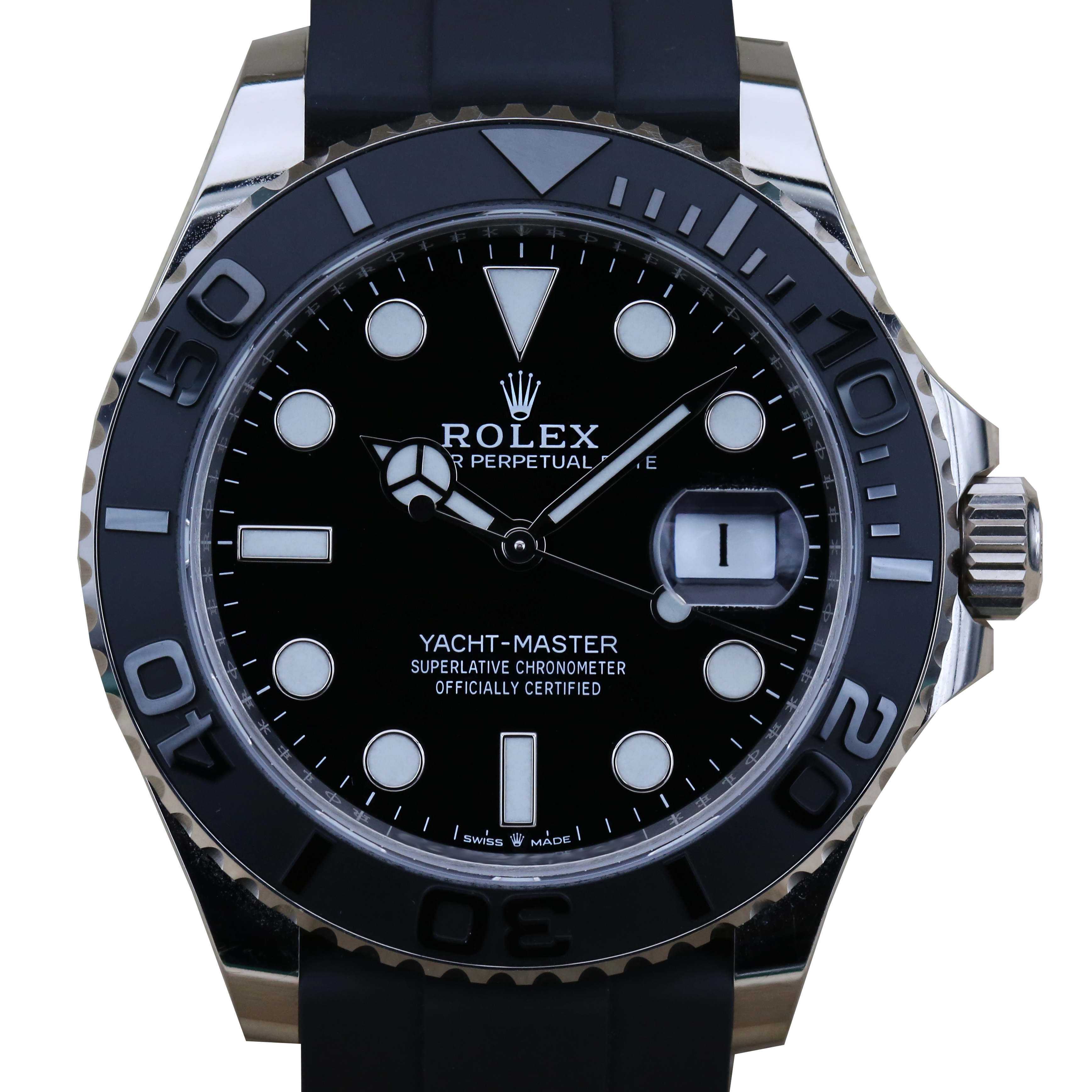 Rolex Yacht-Master 226659 - Black Dial & Rubber Strap