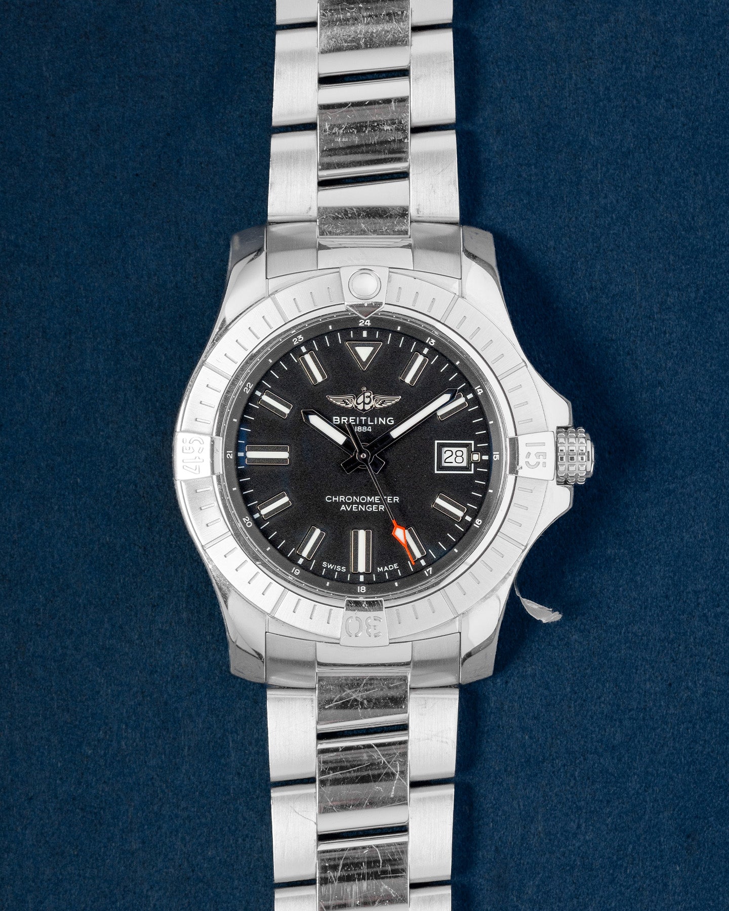 Breitling Avenger Automatic 43 - Black Baton Dial