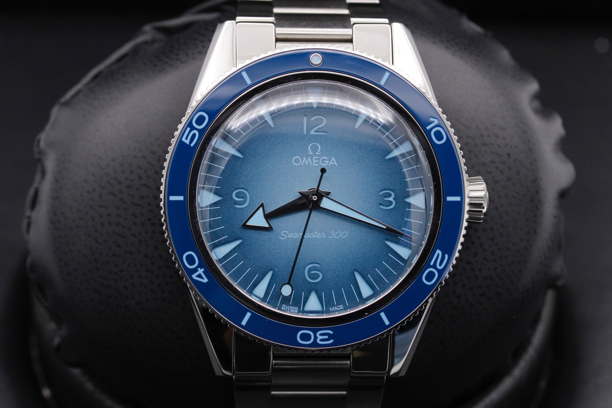 Omega Seamaster 300 - Blue Quarter Arabic Dial