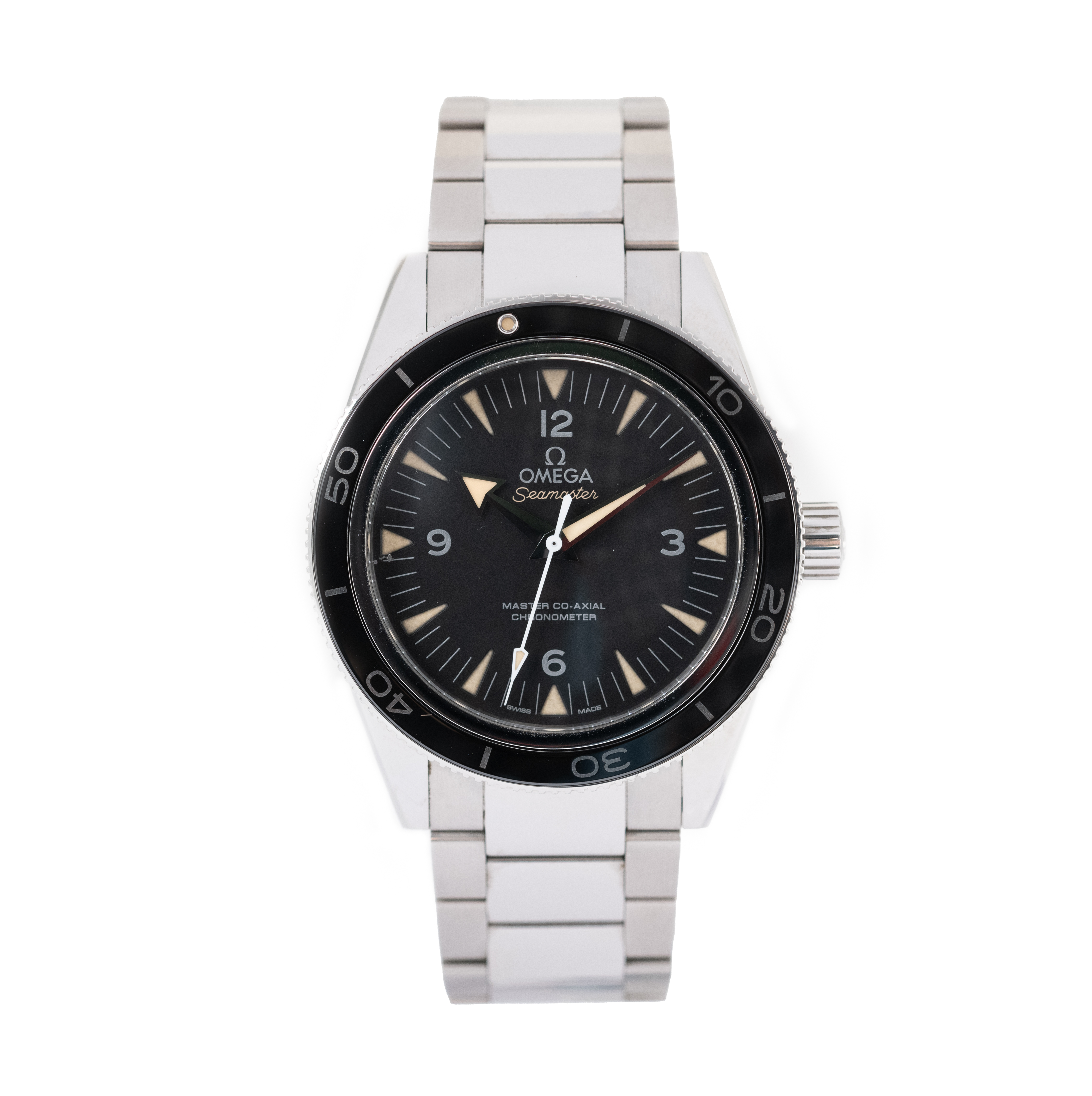 Omega Seamaster 300 - Black Quarter Arabic Dial