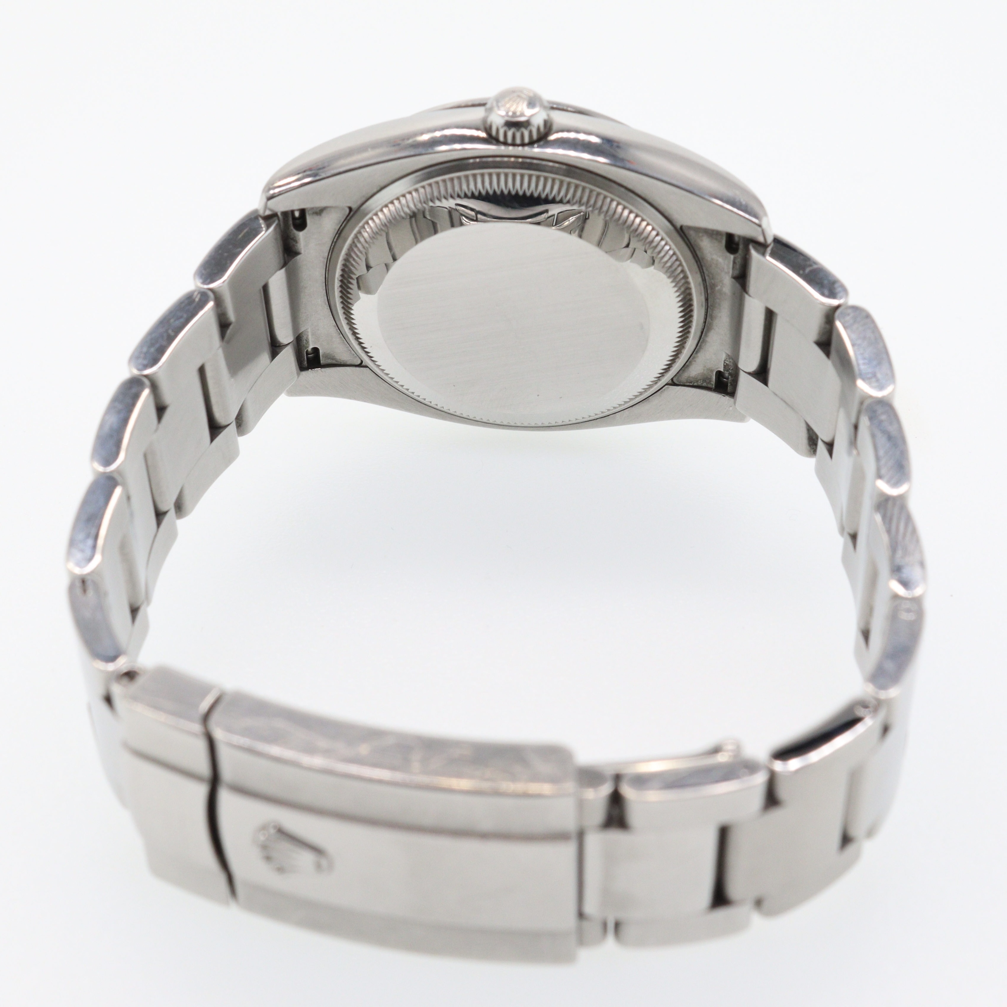 Rolex Oyster Perpetual Date - Black Baton Dial