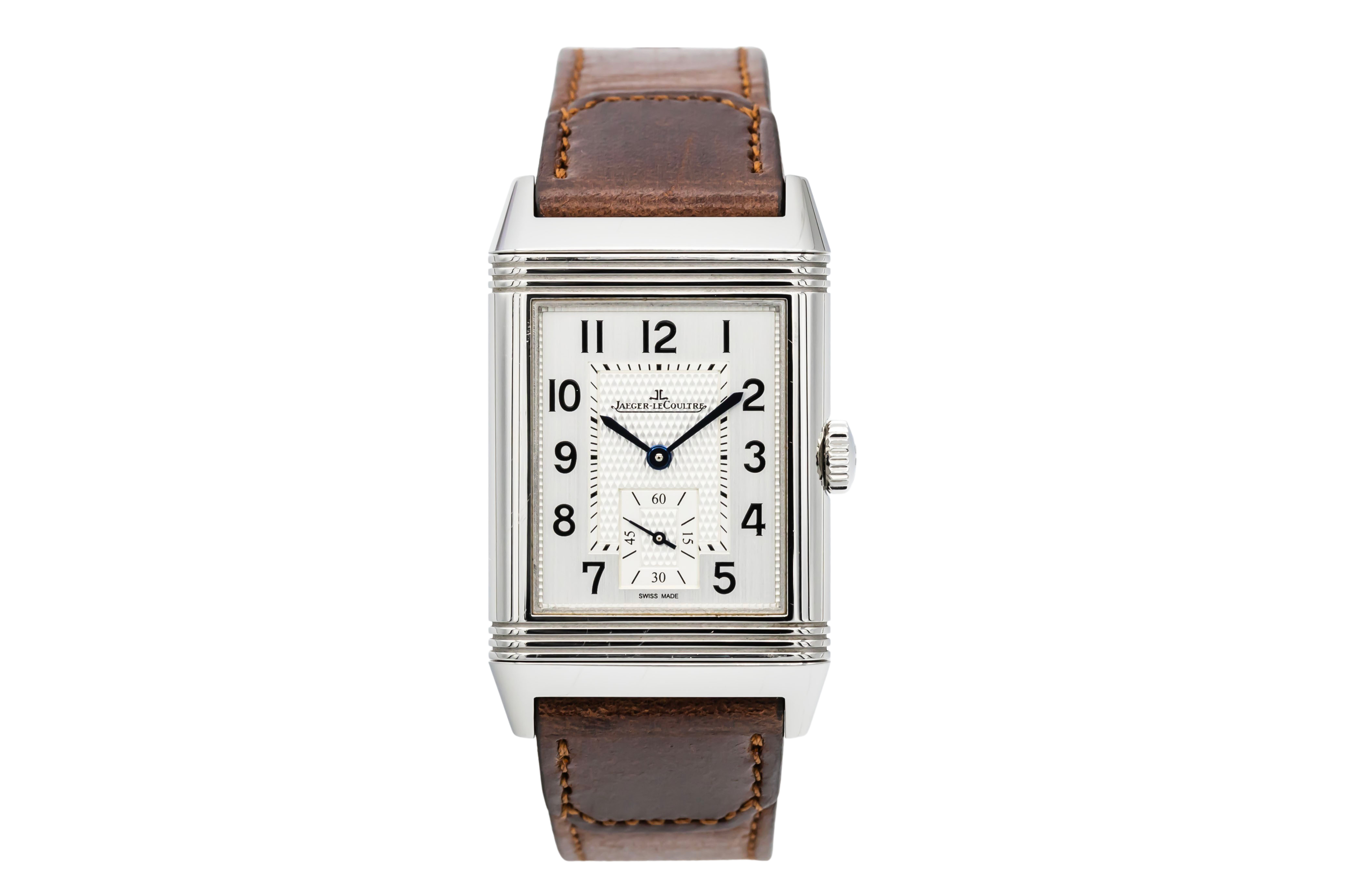 Jaeger-LeCoultre Reverso Classic Monoface - Silver Arabic Dial