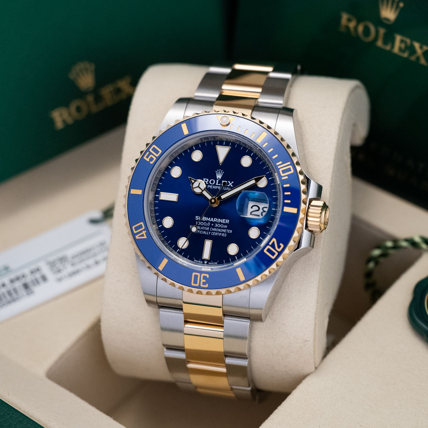 Rolex Submariner 126613 LB - Blue Dial & Bracelet Strap