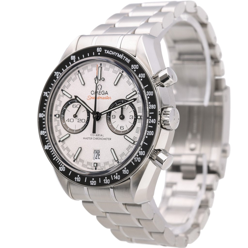 Omega Speedmaster Racing - White Baton Dial & Bracelet Strap