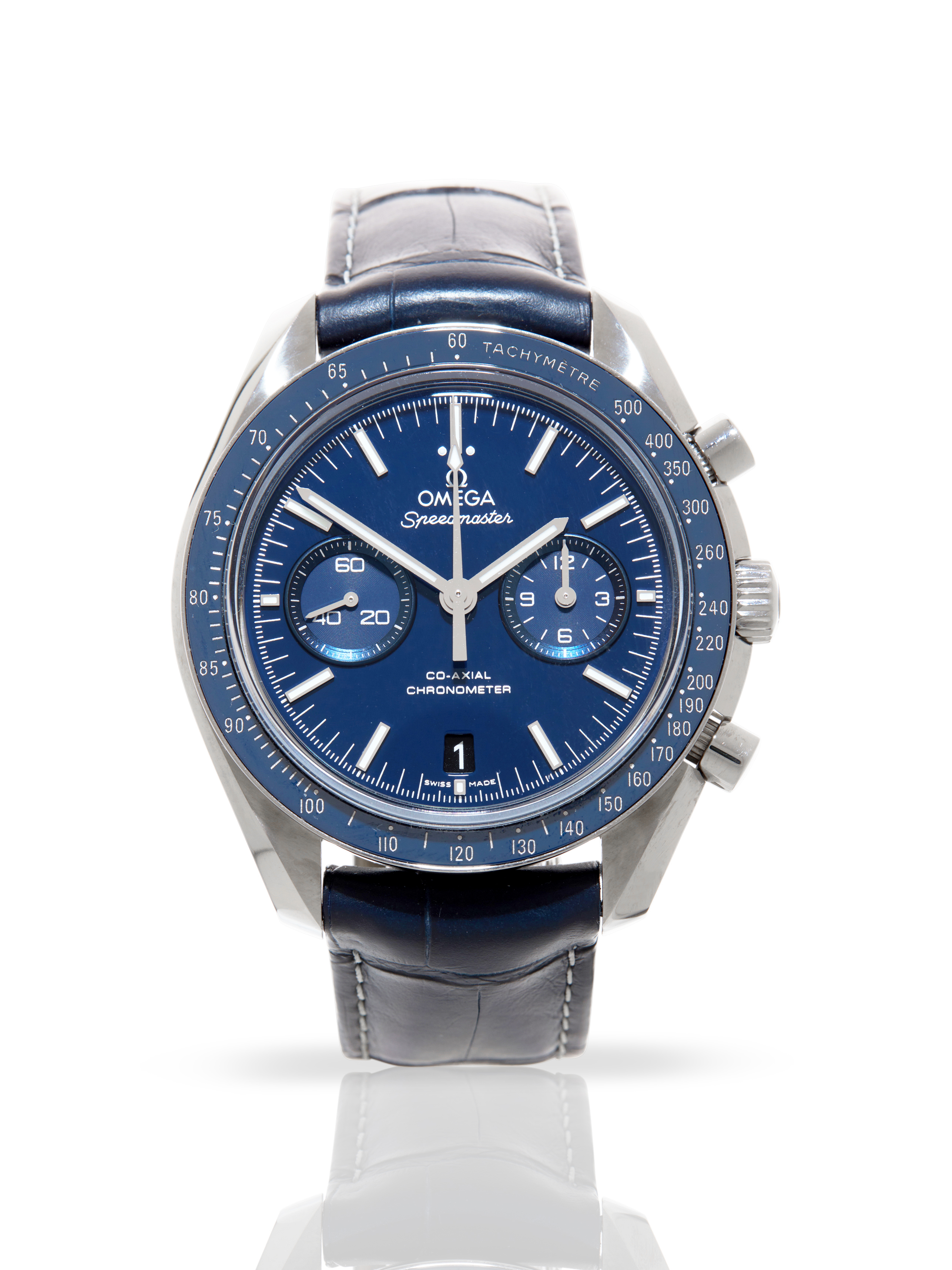 Omega Speedmaster Moonwatch - Blue Baton Dial