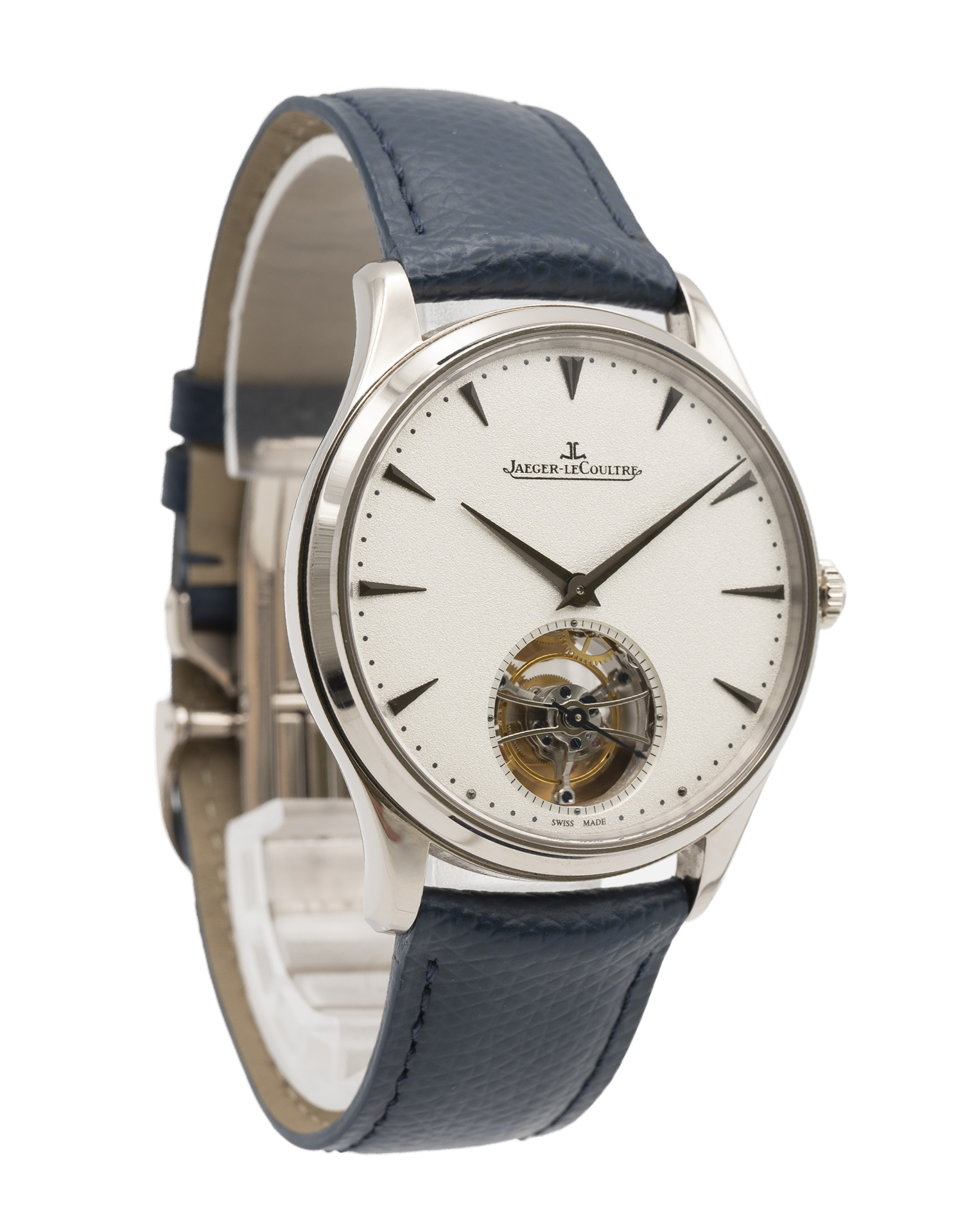 Jaeger-LeCoultre Master Ultra Thin Tourbillon - Silver Baton Dial
