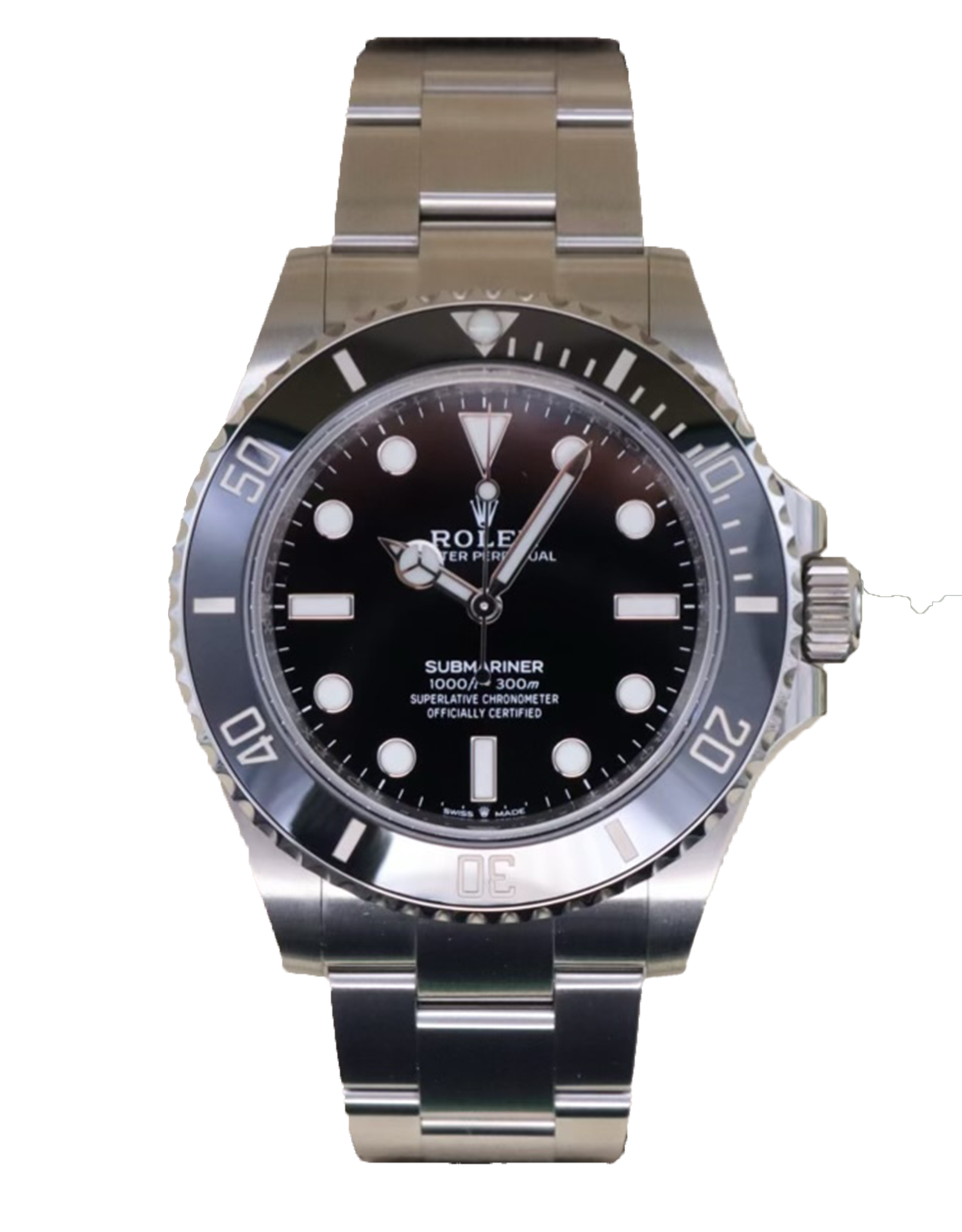 Rolex Submariner 124060 - Black Dial & Bracelet Strap