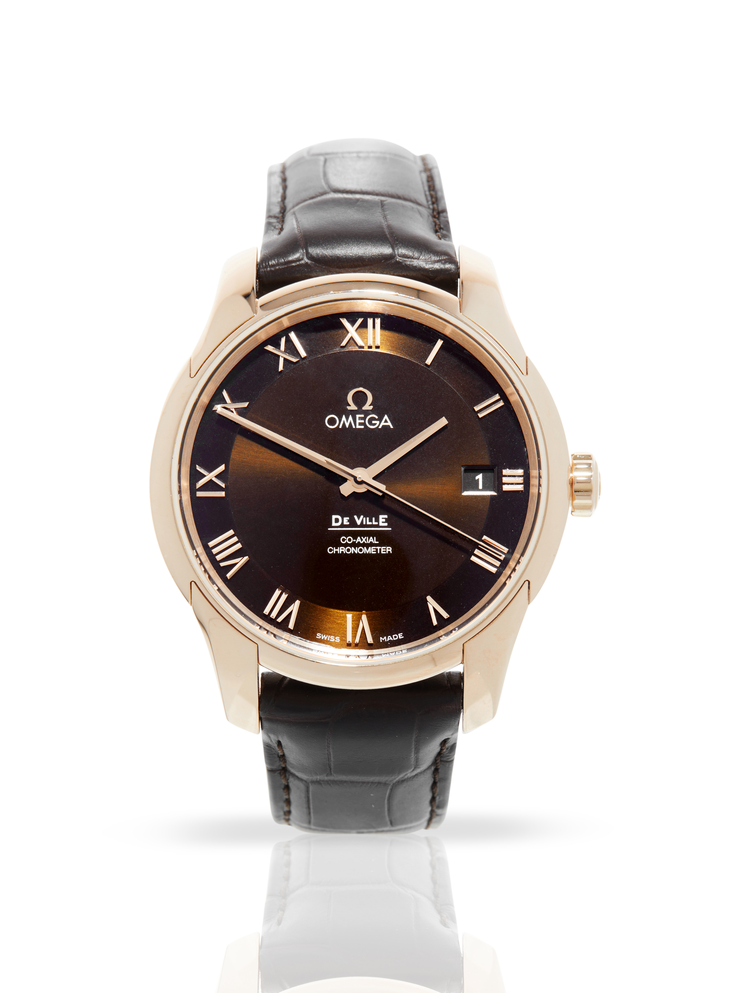 Omega De Ville Co-Axial - Brown Roman Numeral Dial