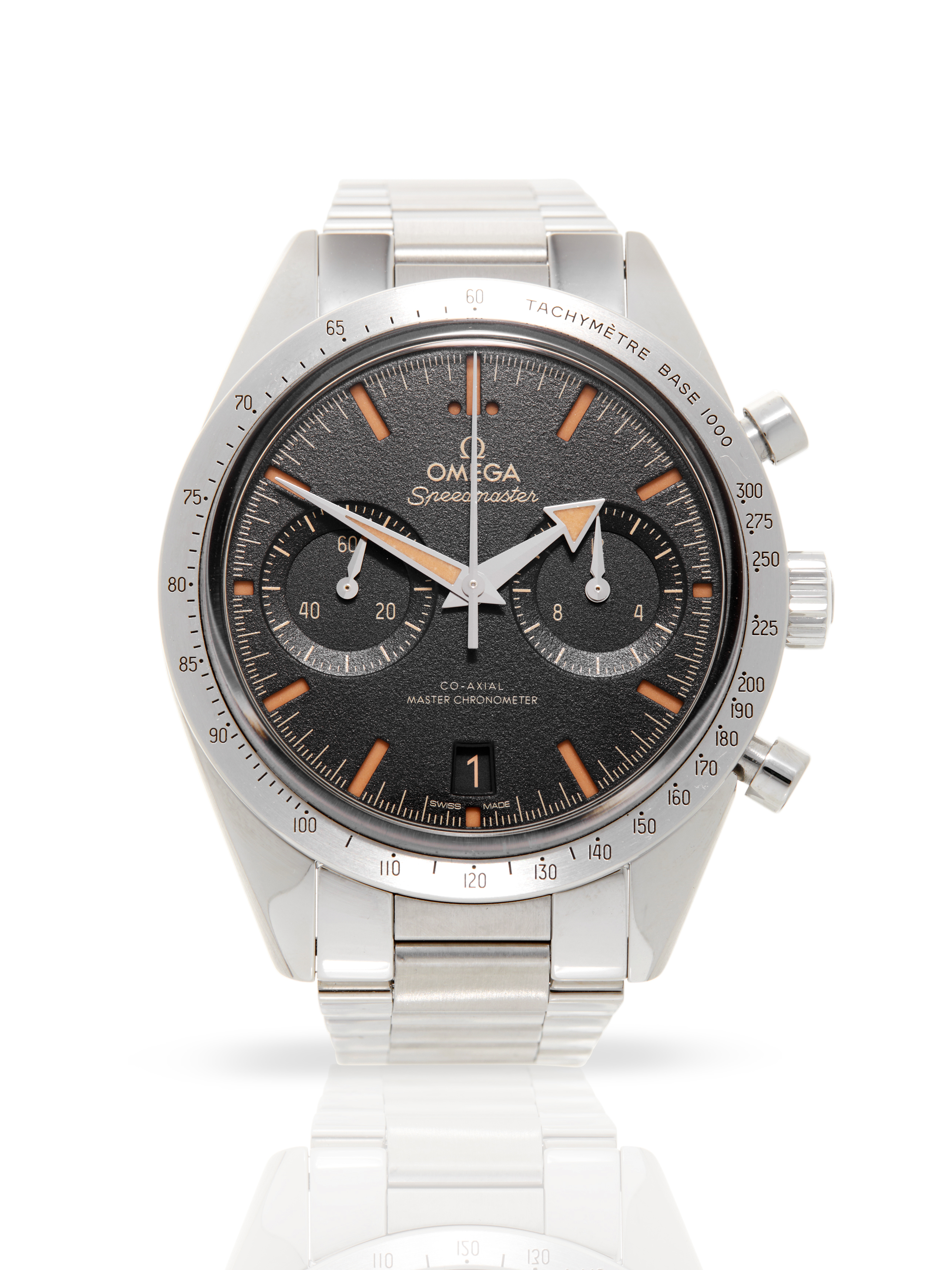 Omega Speedmaster 57 - Black Baton Dial & Bracelet Strap