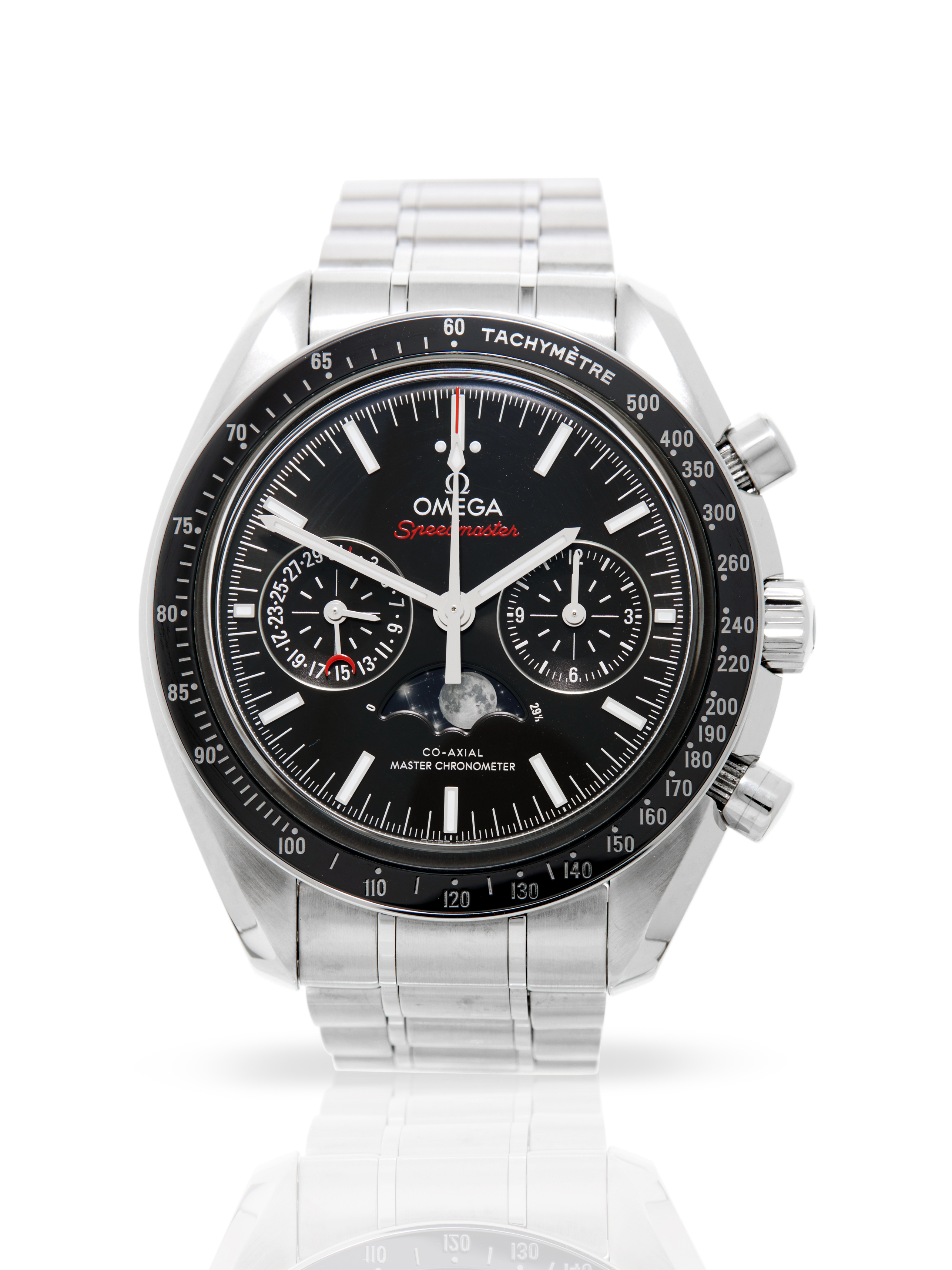 Omega Speedmaster Moonphase - Black Baton Dial